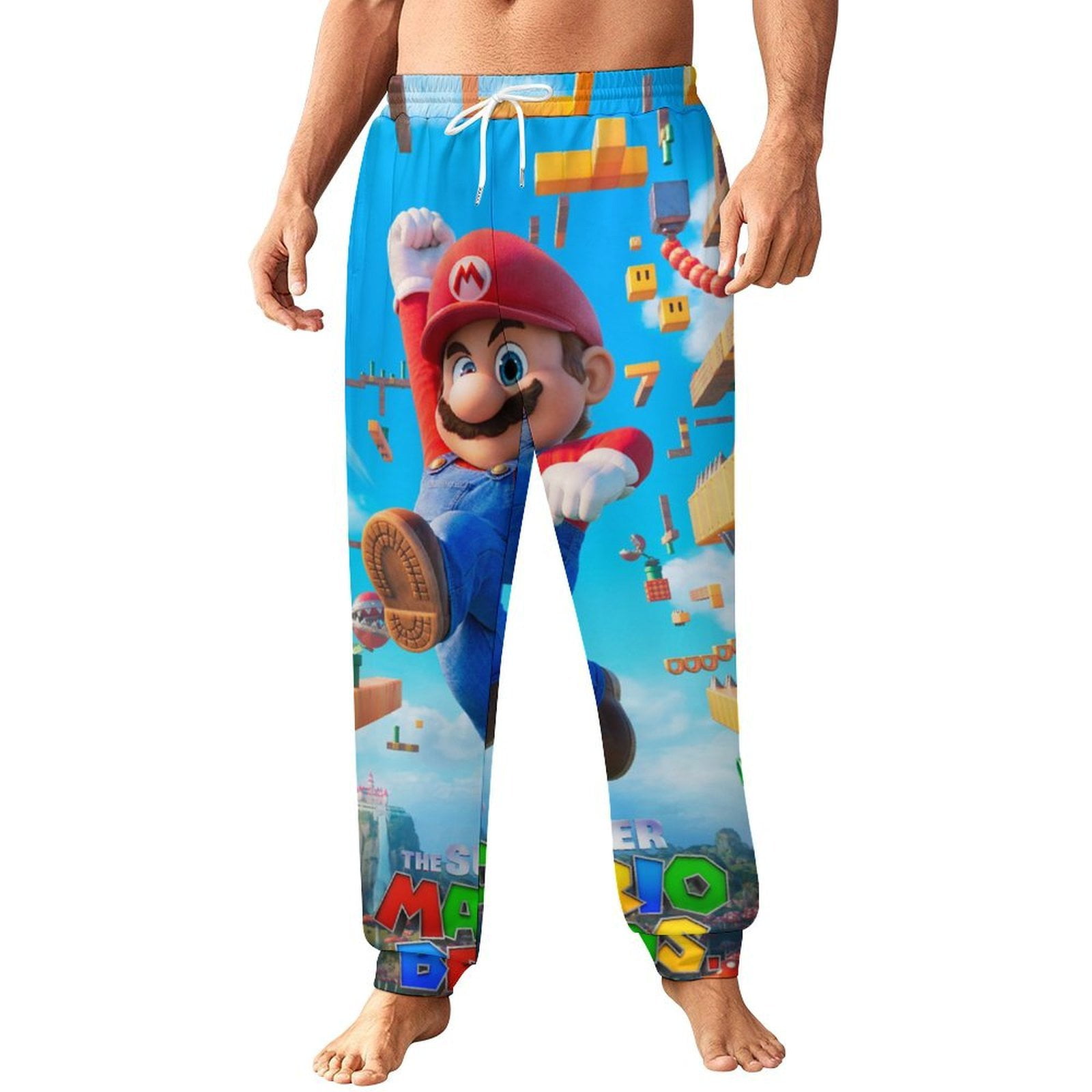 Super Mario Bros. Movie Men's Sweatpants Trousers 3D Printed Joggers ...