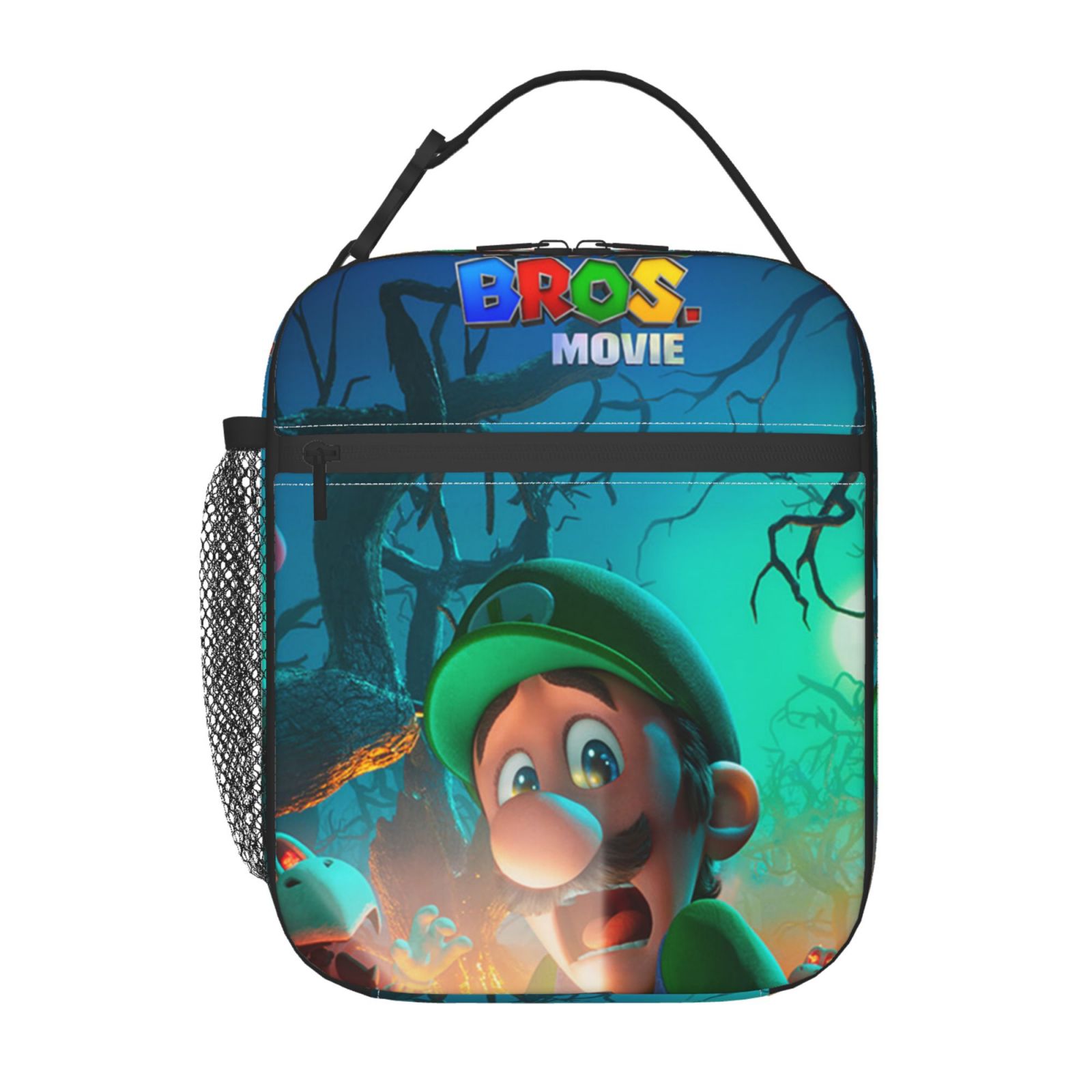 Super Mario Bros. Movie Portable Insulated Lunch Bag Tote Bento Bag ...