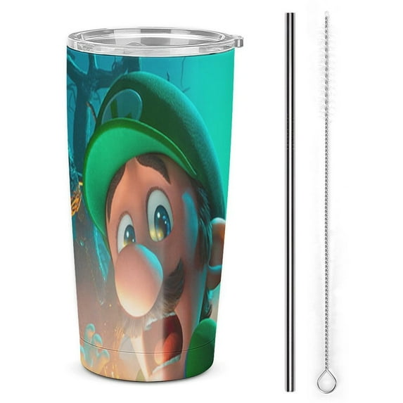 Super Mario Bros. Movie Stainless Steel Car Cup Daily Thermal Vacuum ...