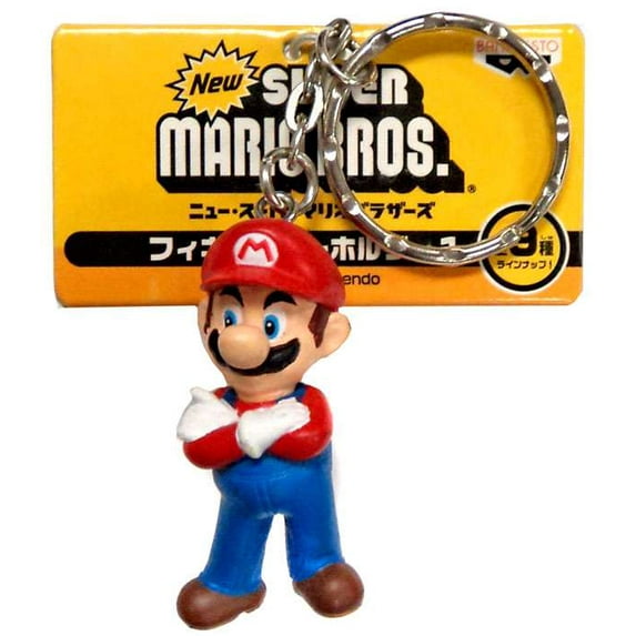 Super Mario Bros. New Super Mario Bros Mario Keychain (Arms Crossed ...