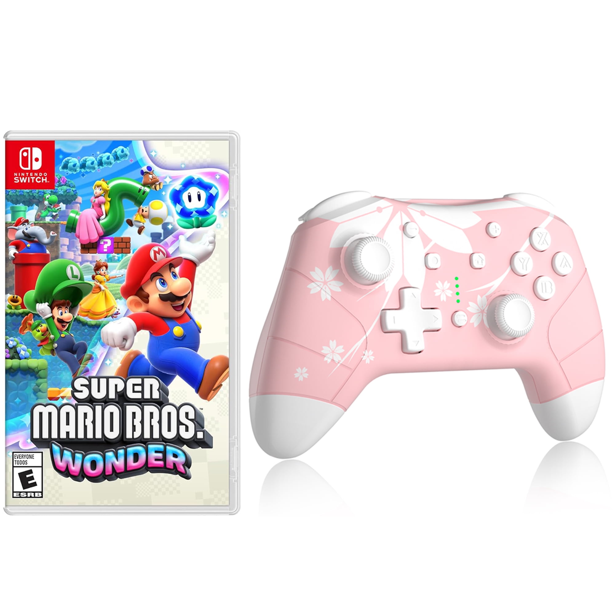 Super Mario Bros, Nintendo Switch, Pink, 6.00 x 4.40 x 2.30" - Walmart.com