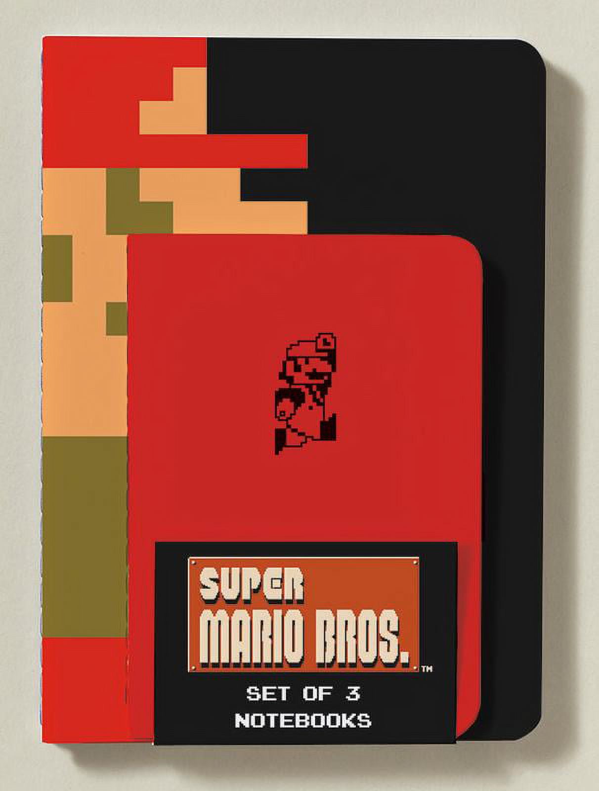 Super Mario Bros. Notebooks (Set of 3) (Notebook / blank book ...