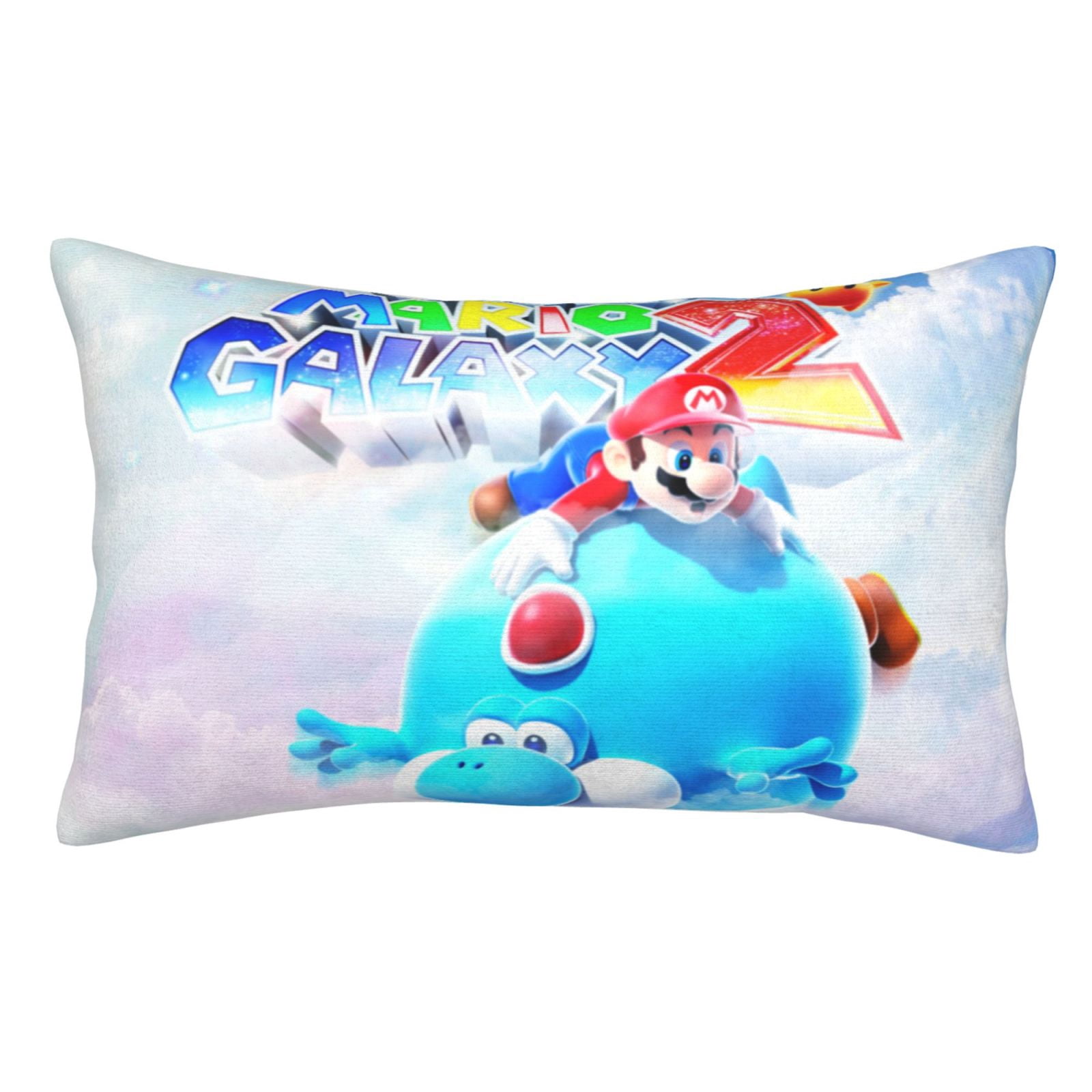 Super Mario Bros Pillowcase Decor Cushion Pillow Covers With Hidden ...