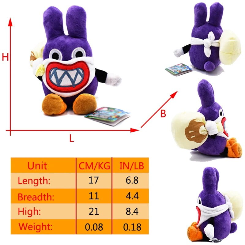 Super Mario Bros Plush Dolls Anime Game Character Red Green Toad ...