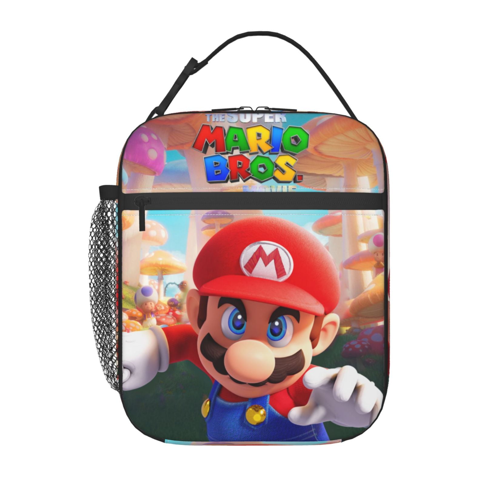 Super Mario Bros. Portable Insulated Lunch Bag Tote Bento Bag Cooler ...