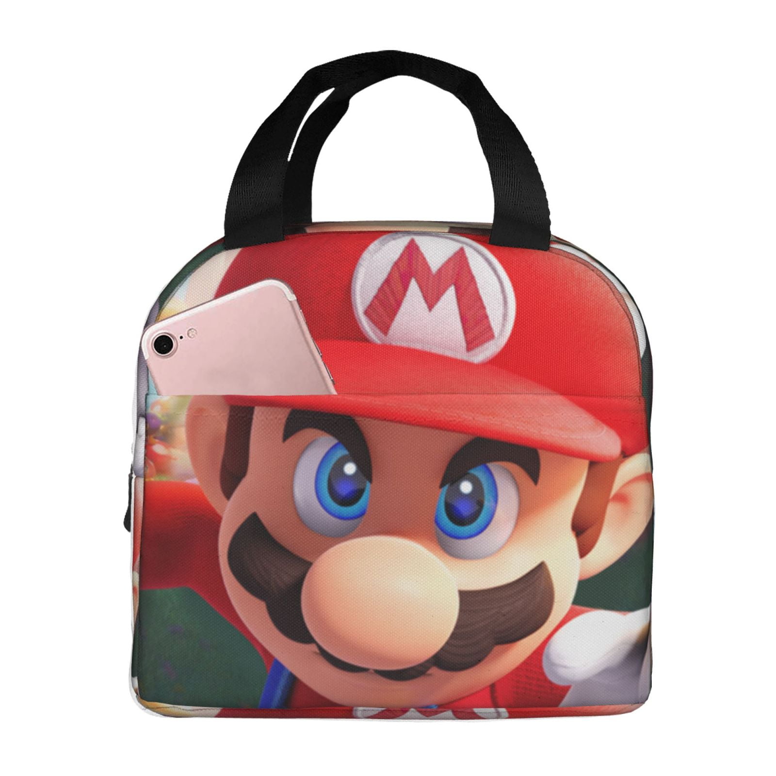 Super Mario Bros. Portable Lunch Bag Reusable Lunch Box Insulated ...