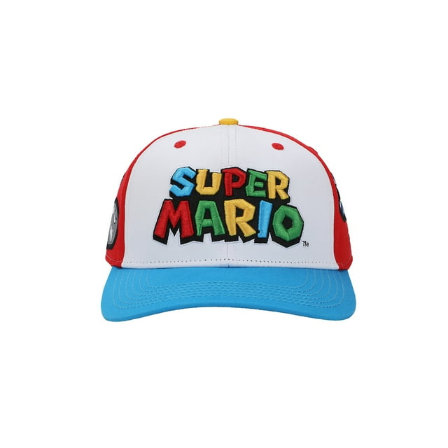 Super Mario Bros Power-Ups & Creatures Snapback Hat - Walmart.com