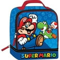 Nintendo's Super Mario Bros. Kids Insulated Double Compartment Lunch ...