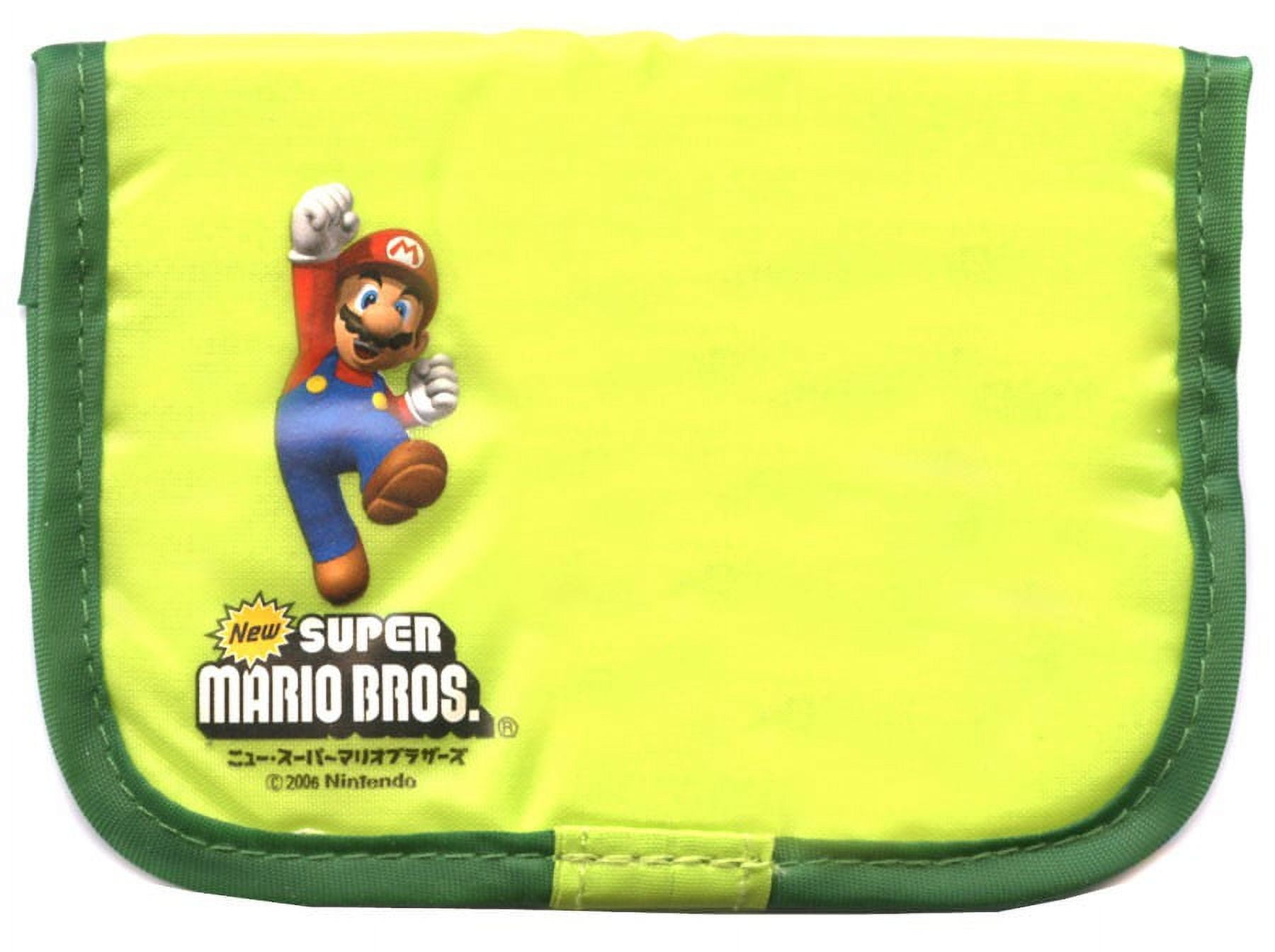 Super Mario Bros Thin Wallet (Green & Light Green) - Walmart.com