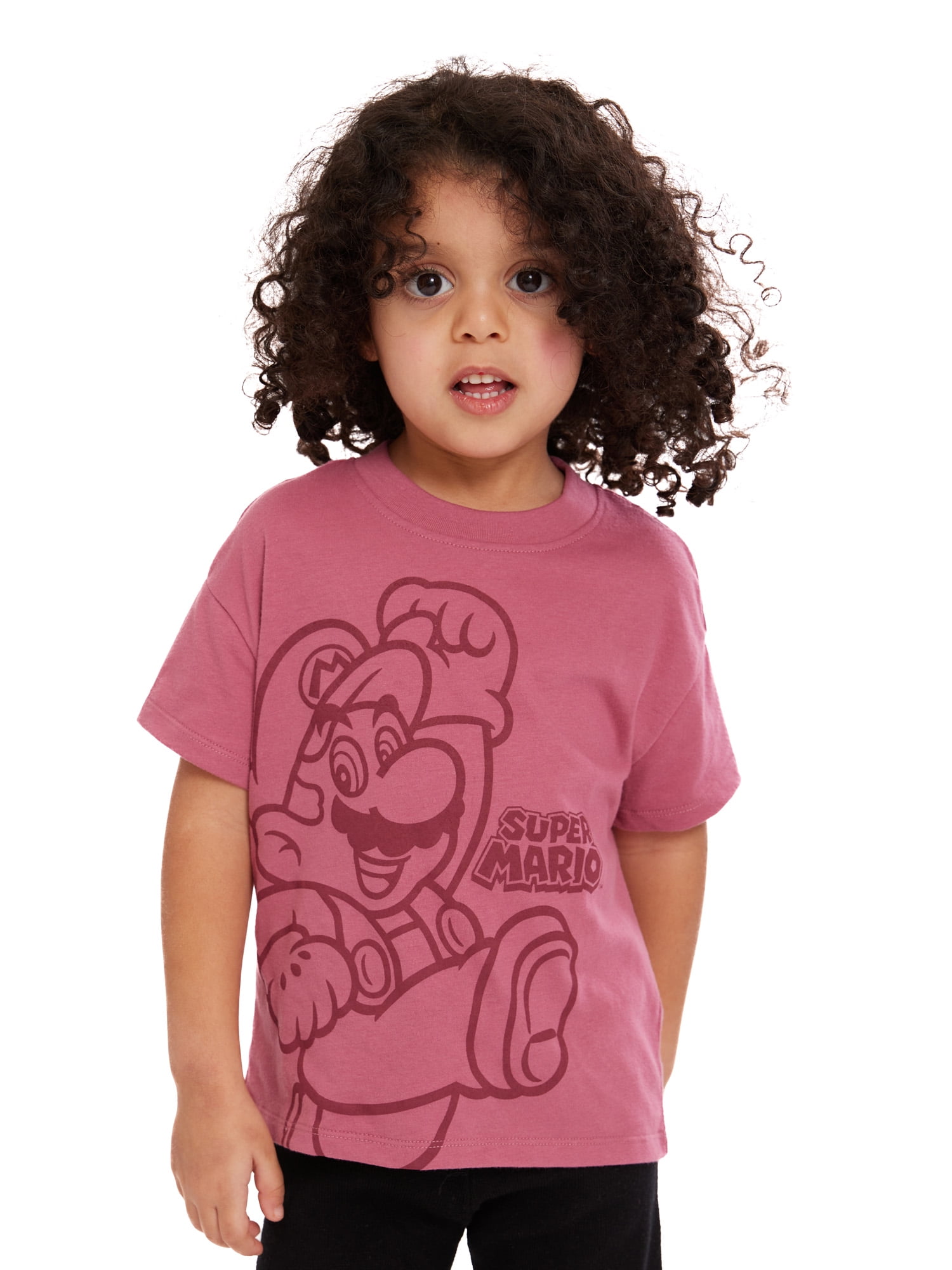 Super Mario Bros Toddler Boys Short Sleeve Crewneck T-Shirt, Sizes 12M ...