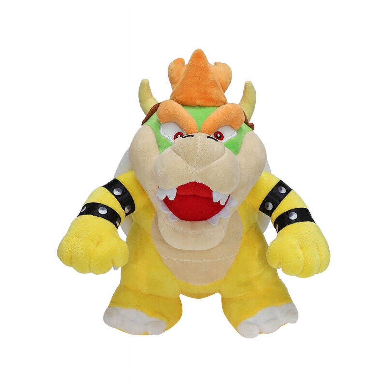 Super Mario Bros. Toys Animals Standing Bowser Plush Doll 10 Inches ...