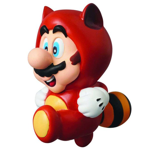 Super Mario Bros. Ultra Detail Figure: Tanuki Suit Mario - Walmart ...