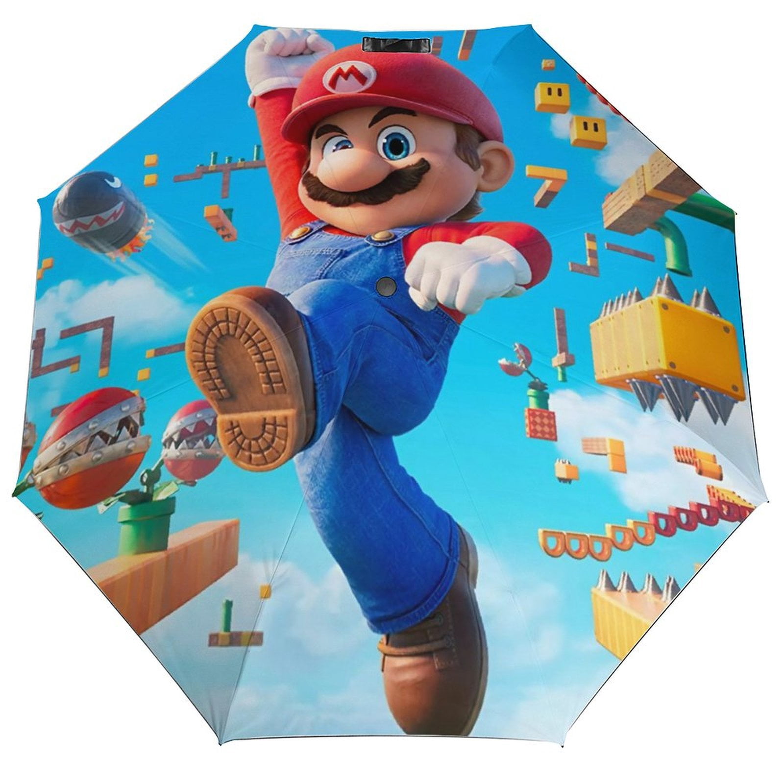 The Super-Mario Bros Windproof Travel Umbrella,Automatic Umbrellas for ...