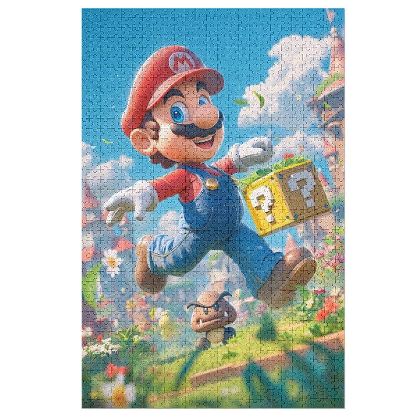 Super Mario Bros Wooden Cartoon Puzzles for Children Children's ...