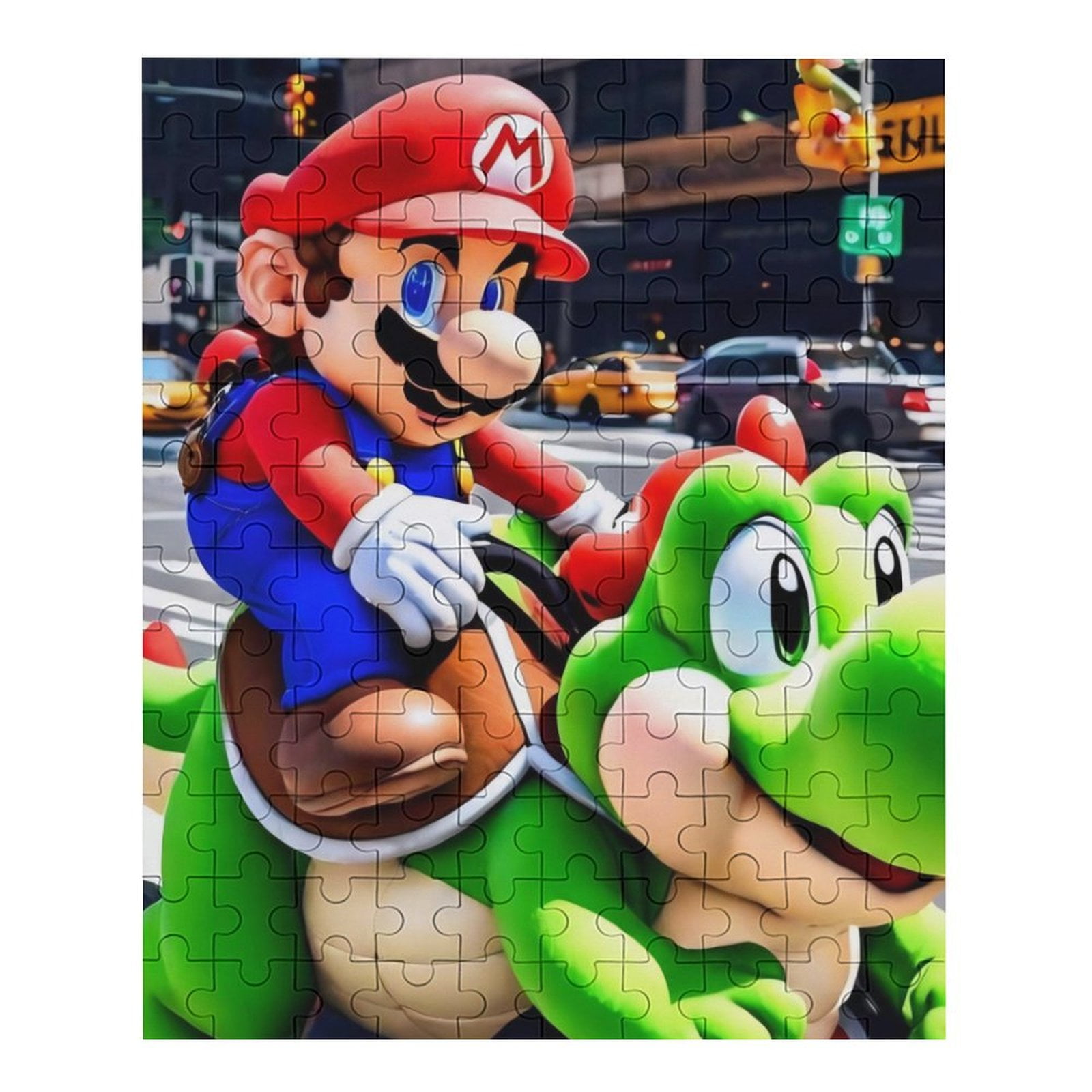 Super Mario Bros Wooden Cartoon Puzzles for Children Children's ...