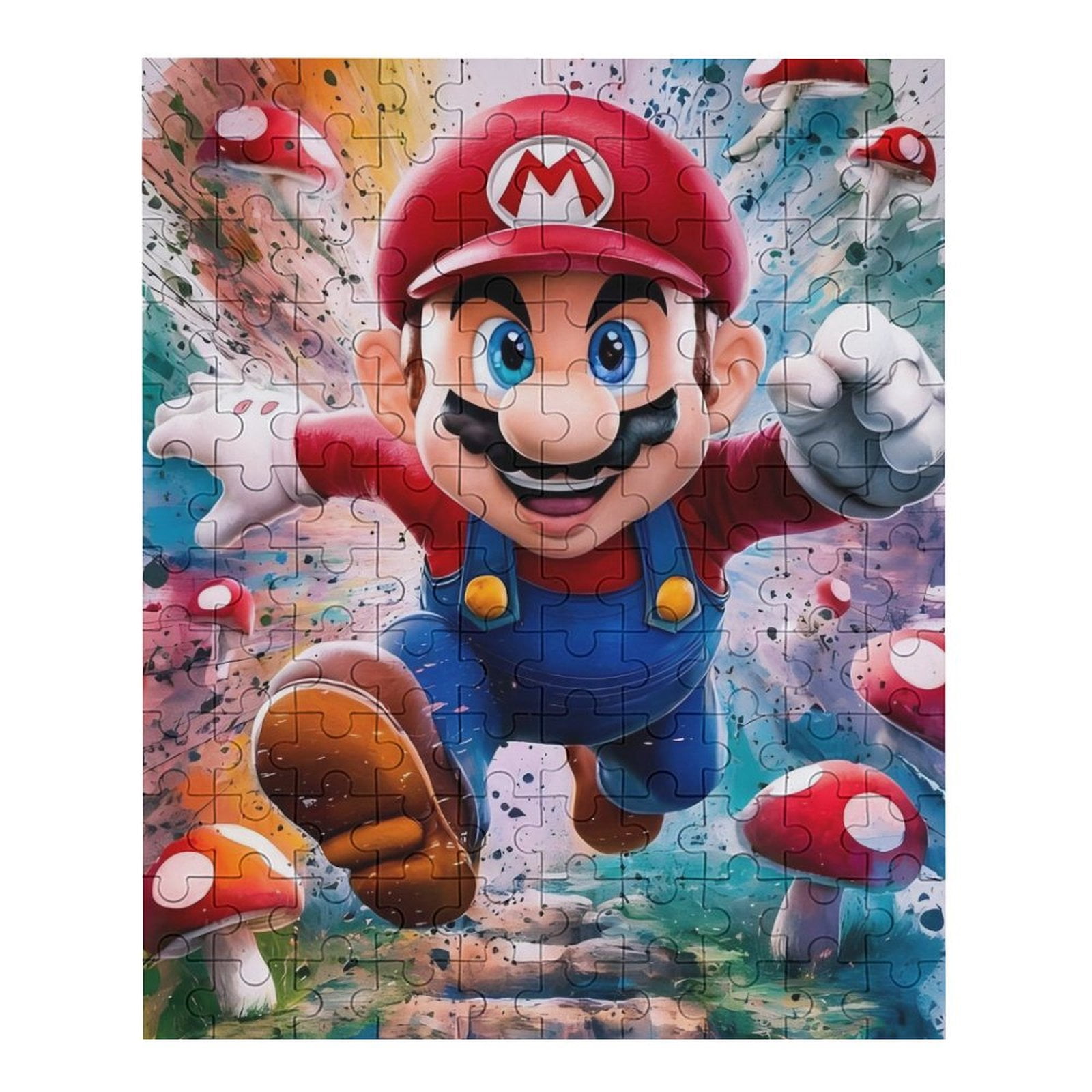 Super Mario Bros Wooden Cartoon Puzzles for Children Children's ...