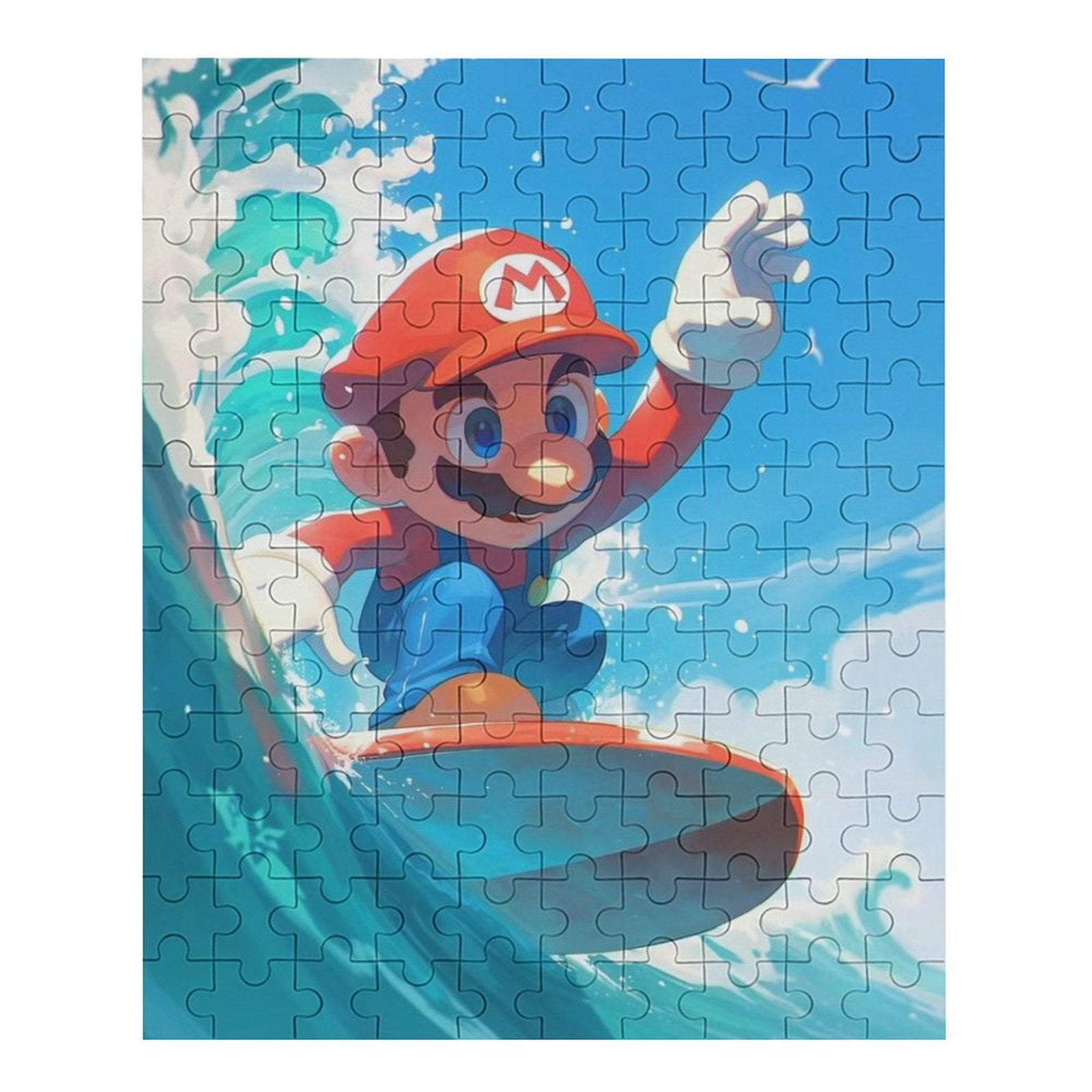 Super Mario Bros Wooden Cartoon Puzzles for Children Children's ...