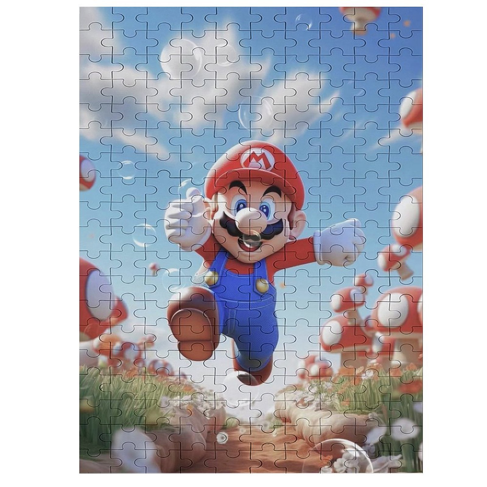 Super Mario Bros Wooden Cartoon Puzzles for Children Children's ...