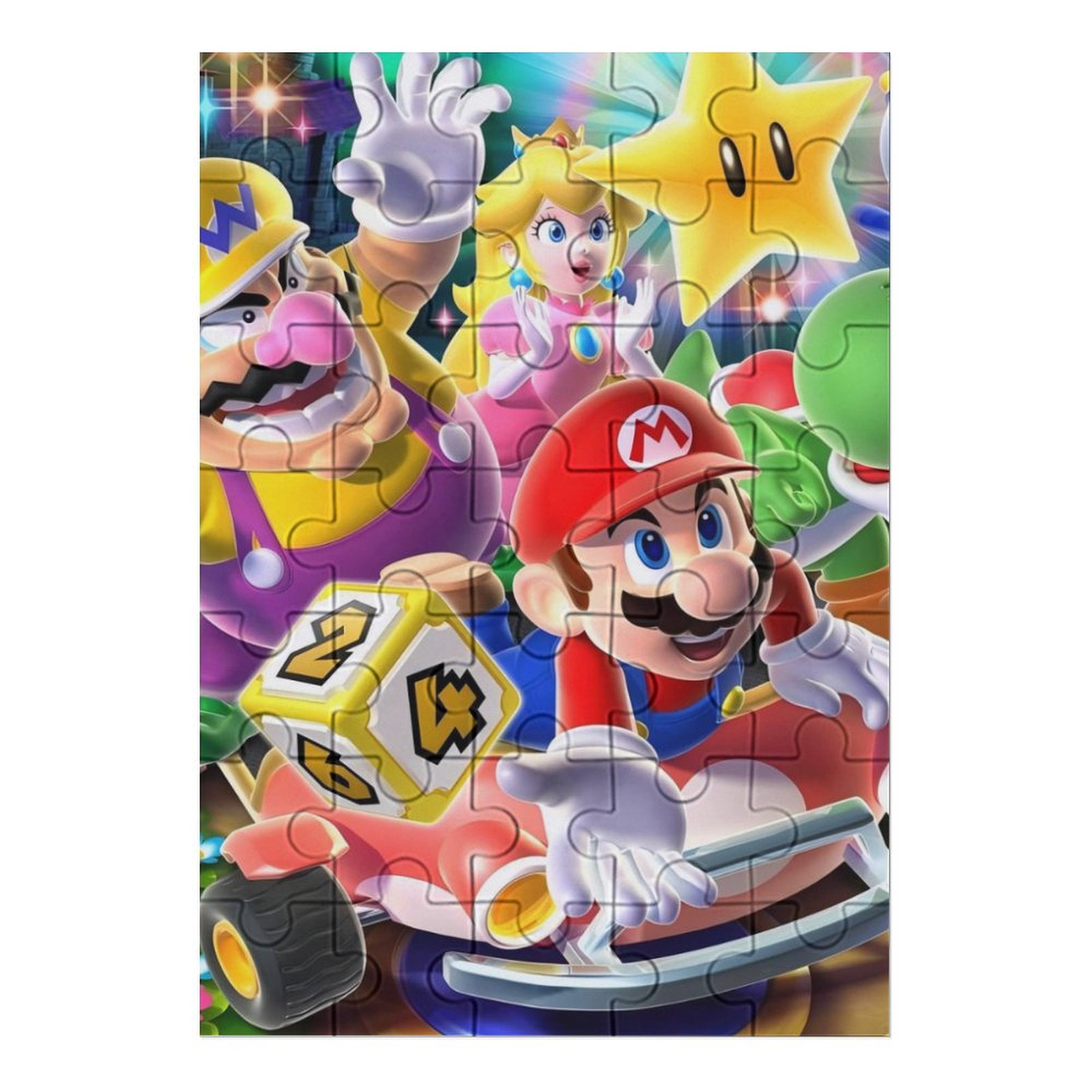 Super Mario Bros Wooden Cartoon Puzzles for Children Children's ...