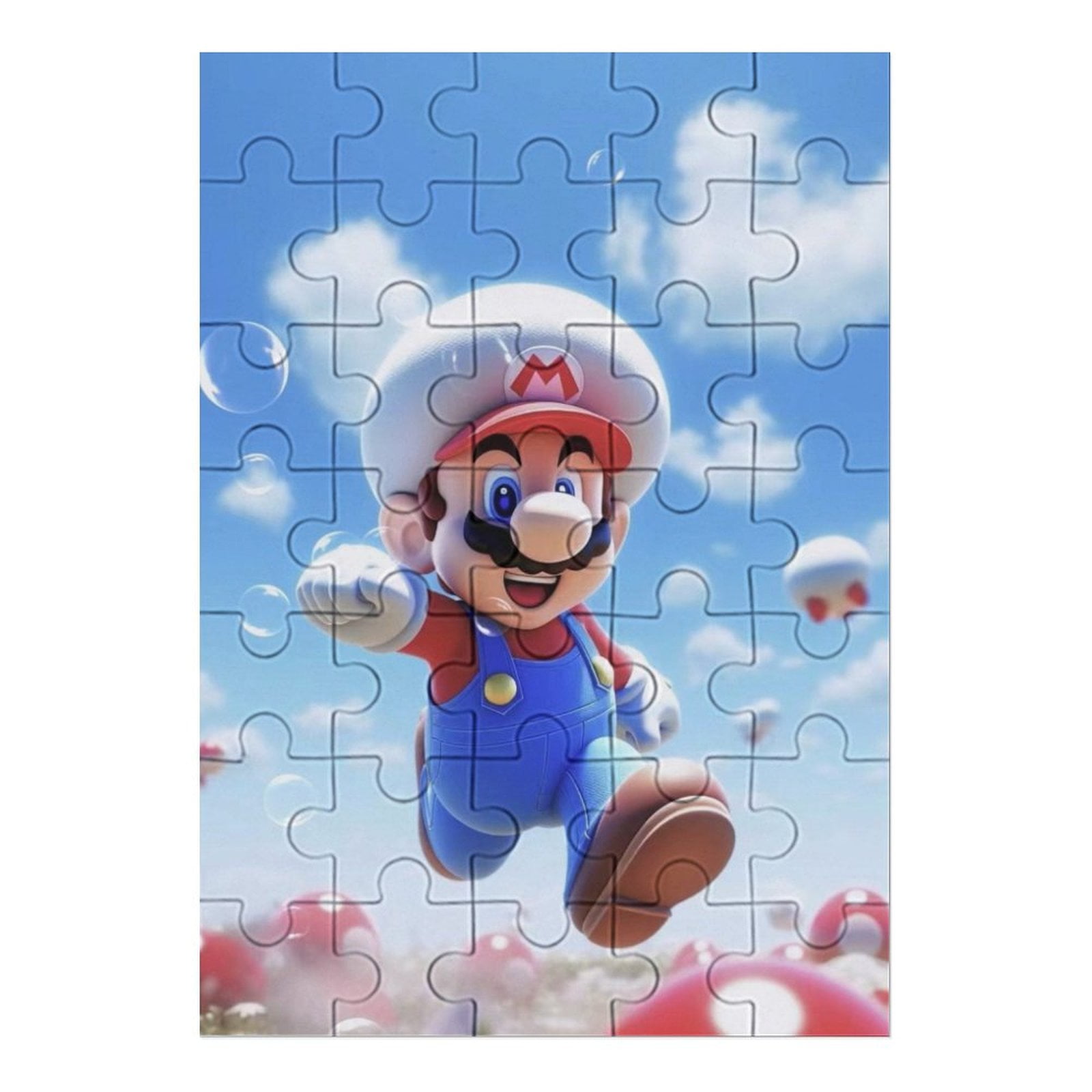 Super Mario Bros Wooden Cartoon Puzzles for Children Children's ...