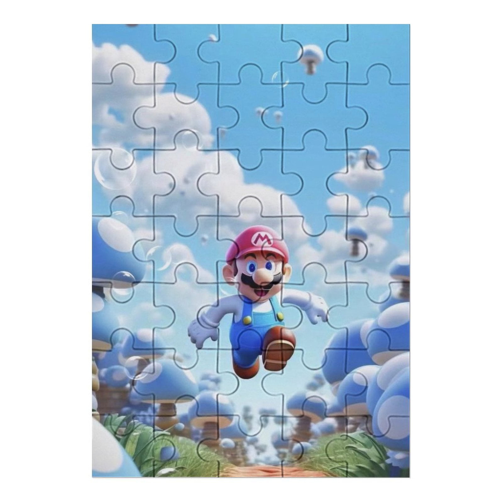 Super Mario Bros Wooden Cartoon Puzzles for Children Children's ...