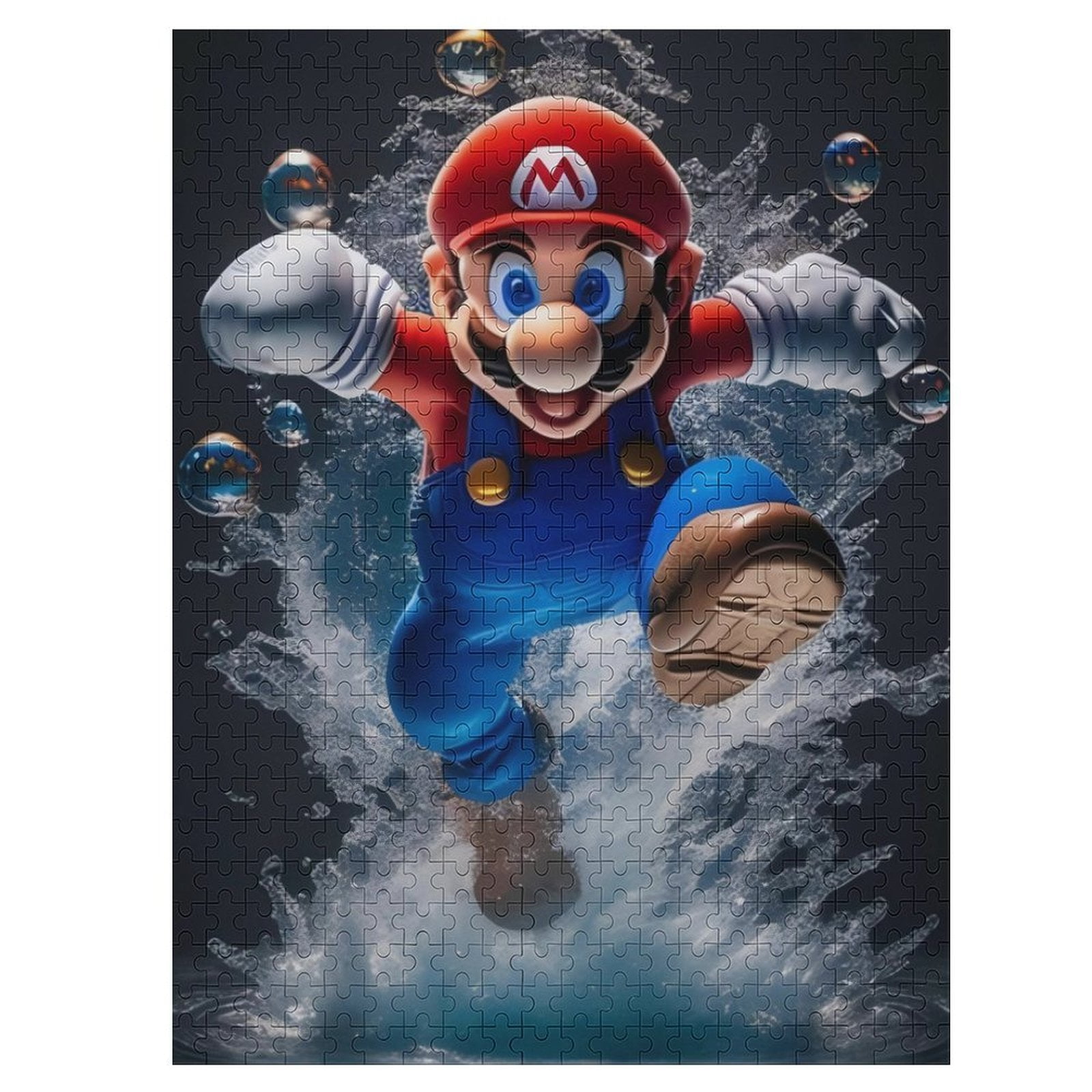 Super Mario Bros Wooden Cartoon Puzzles for Children Children's ...