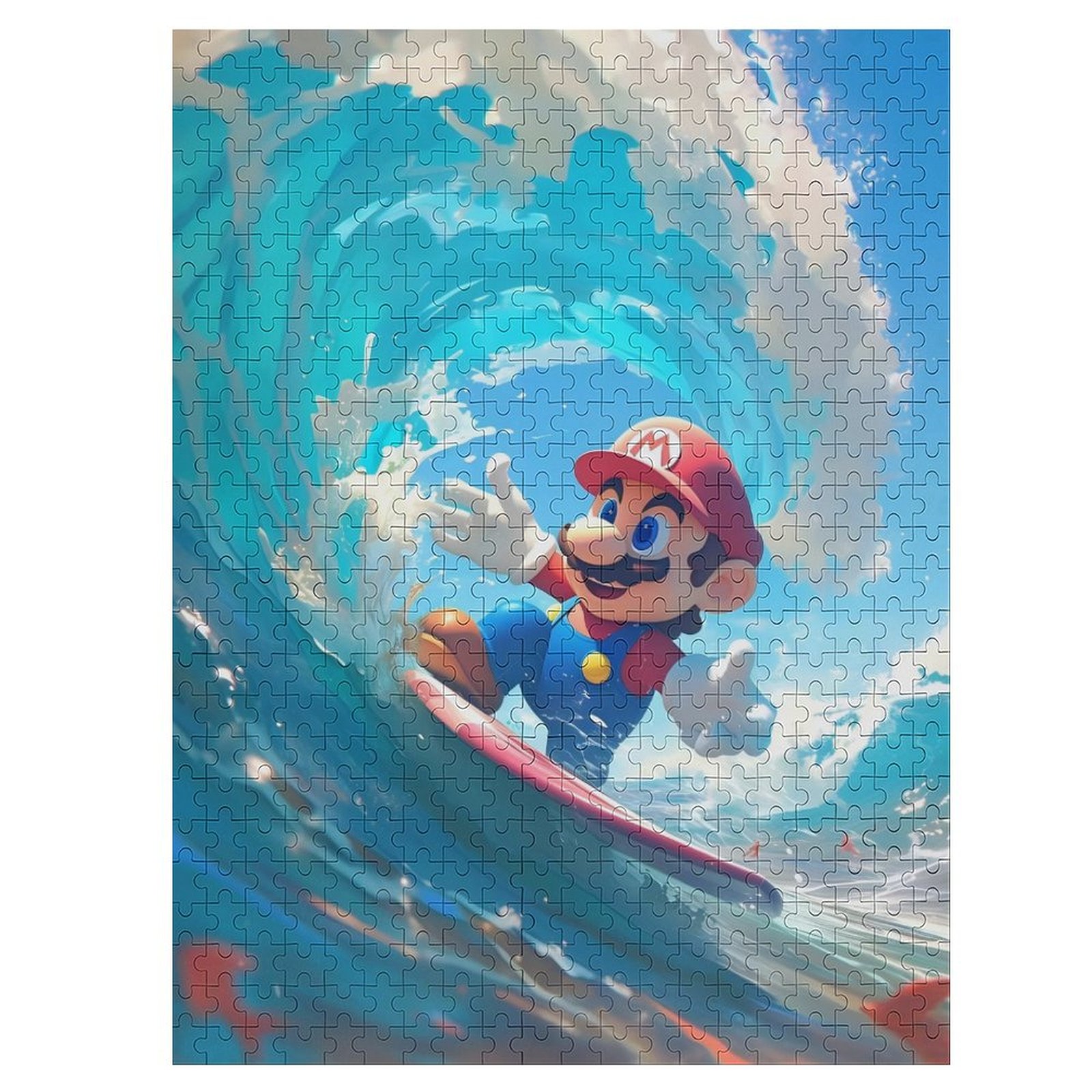 Super Mario Bros Wooden Cartoon Puzzles for Children Children's ...