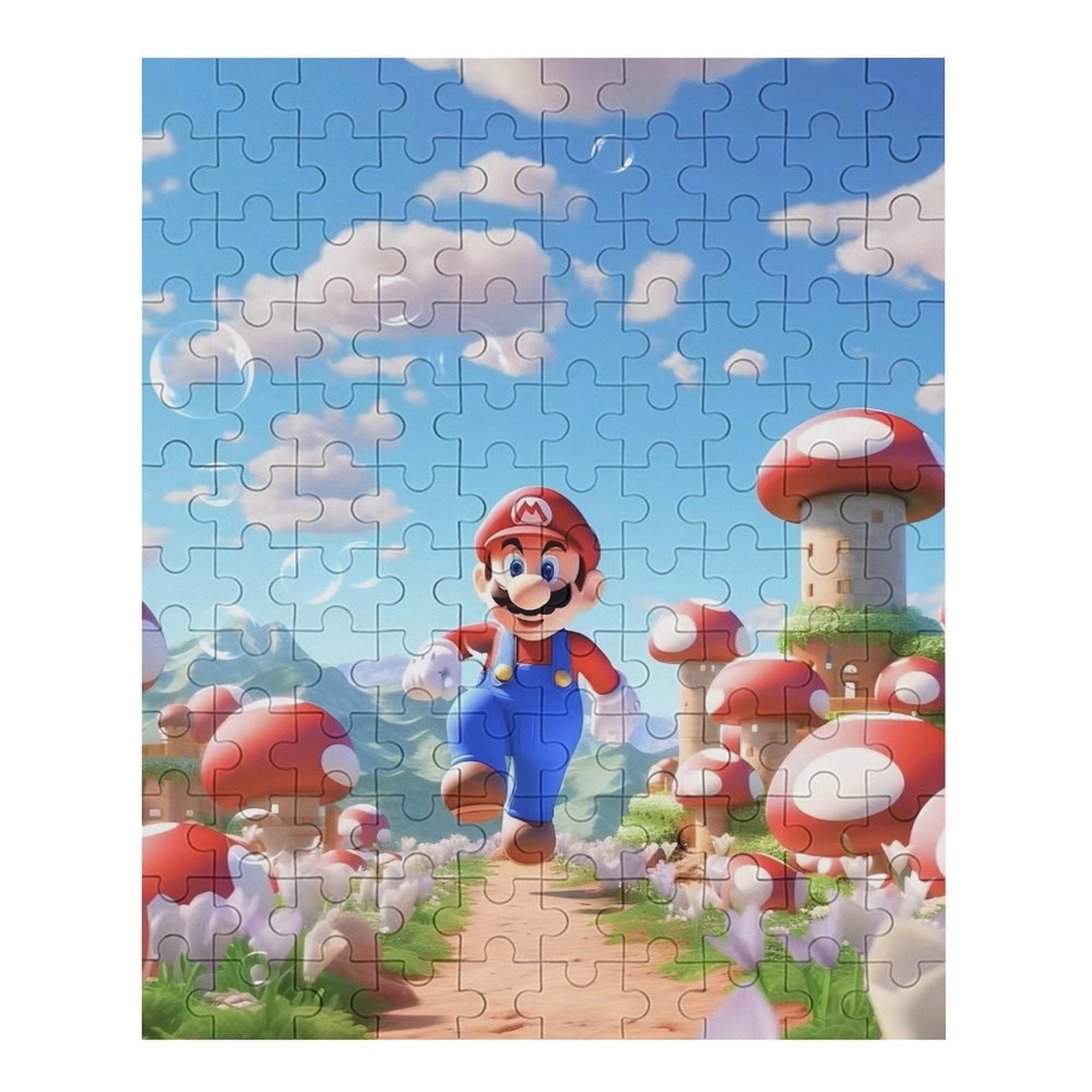 Super Mario Bros Wooden Cartoon Puzzles for Children Children's ...
