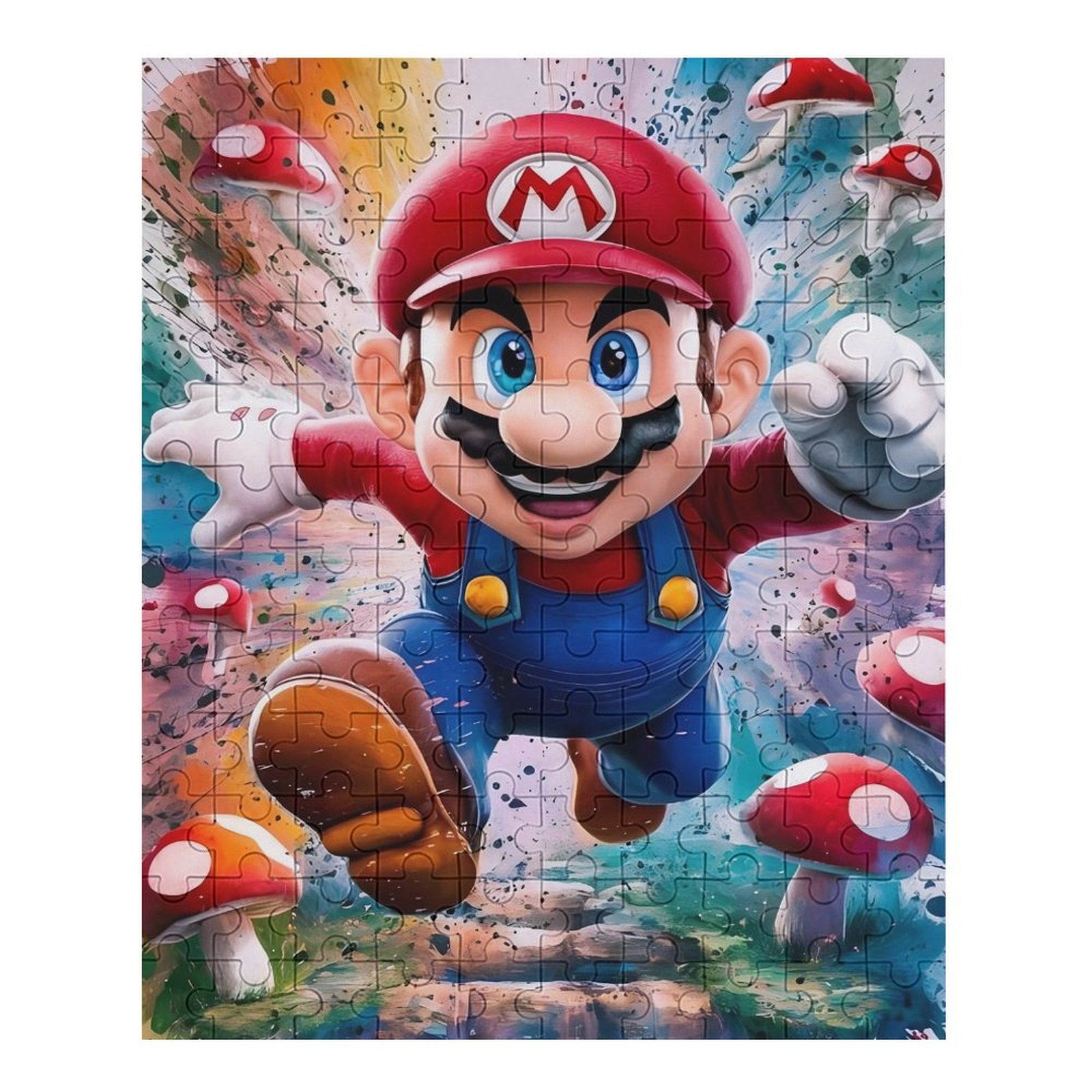 Super Mario Bros Wooden Cartoon Puzzles for Children Children's ...