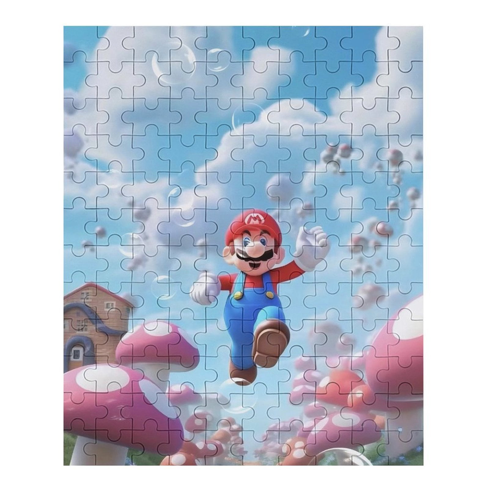 Super Mario Bros Wooden Cartoon Puzzles for Children Children's ...