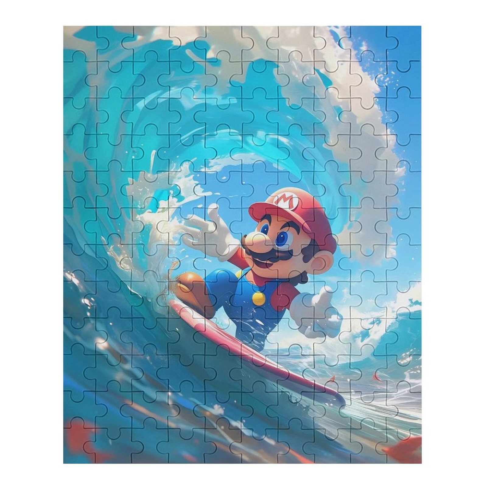 Super Mario Bros Wooden Cartoon Puzzles for Children Children's ...