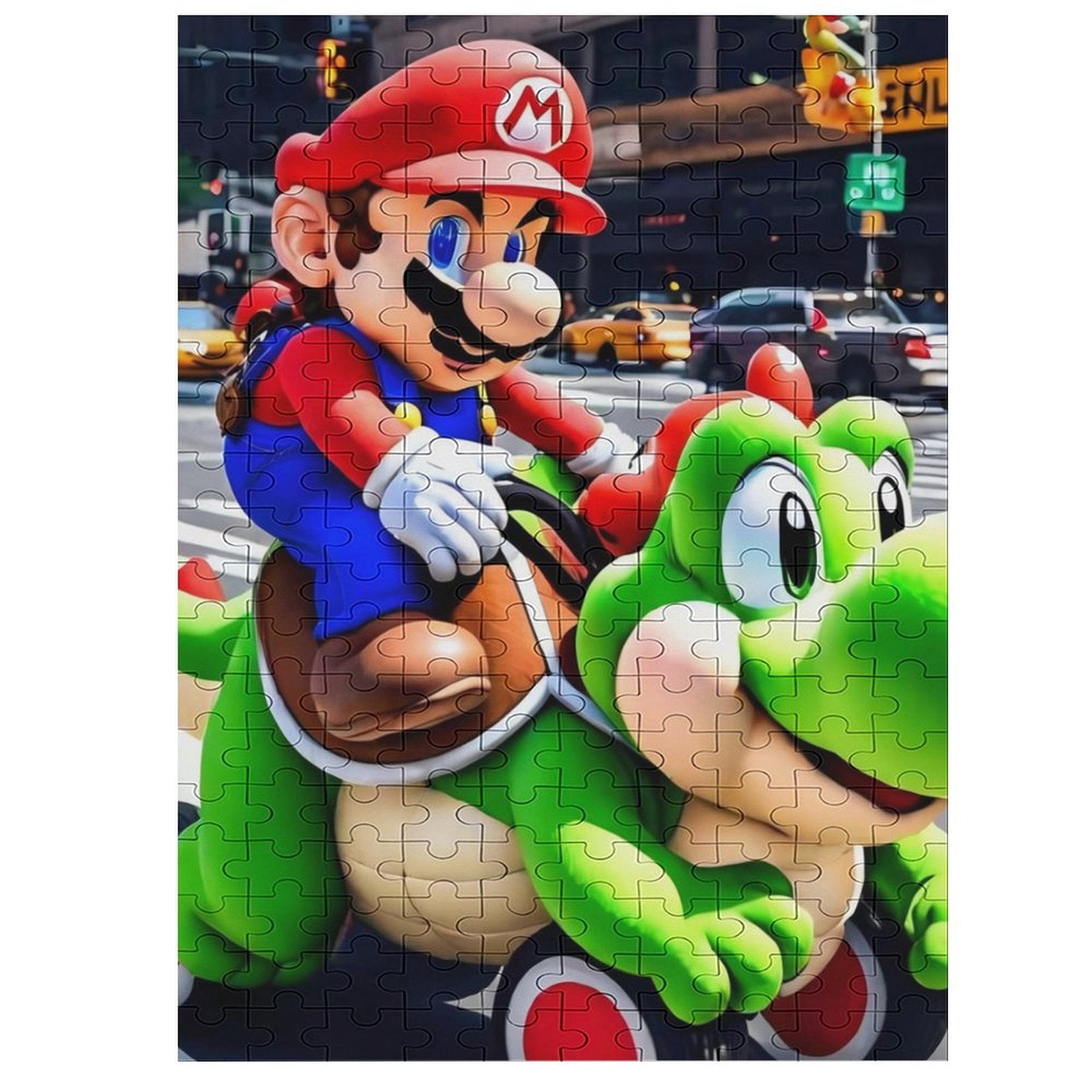 Super Mario Bros Wooden Jigsaw Puzzle Toys Cartoon Jigsaw Puzzles ...