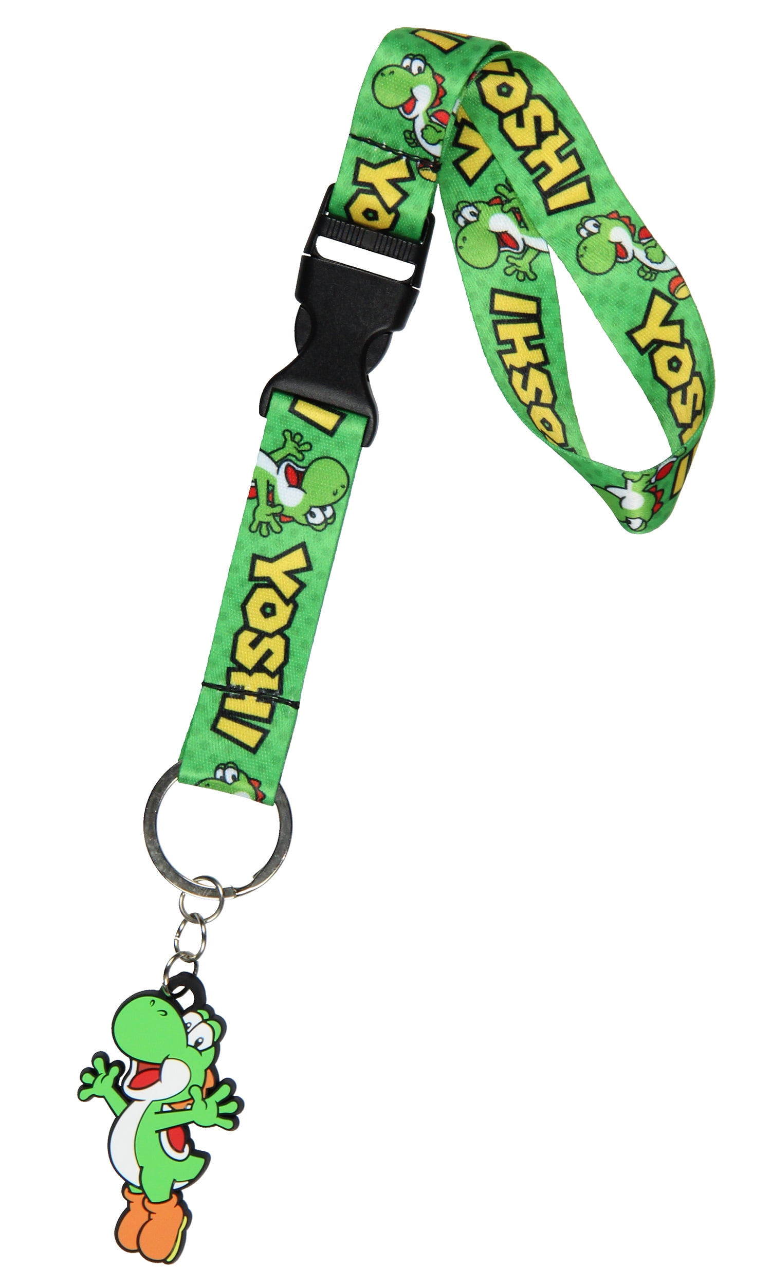 Super Mario Bros Yoshi Character Scene Wristlet Lanyard For Keys ...