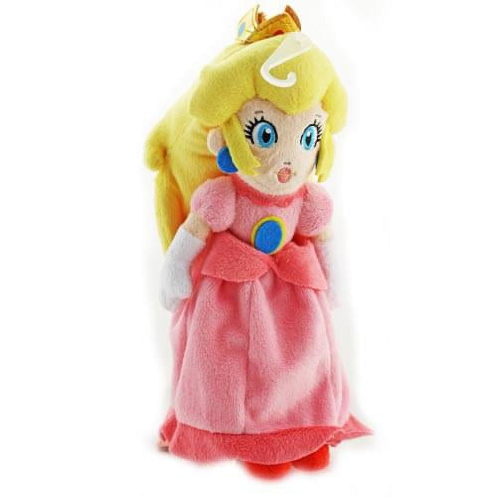 Super Mario Brothers 8" Plush Princess Peach - Walmart.com