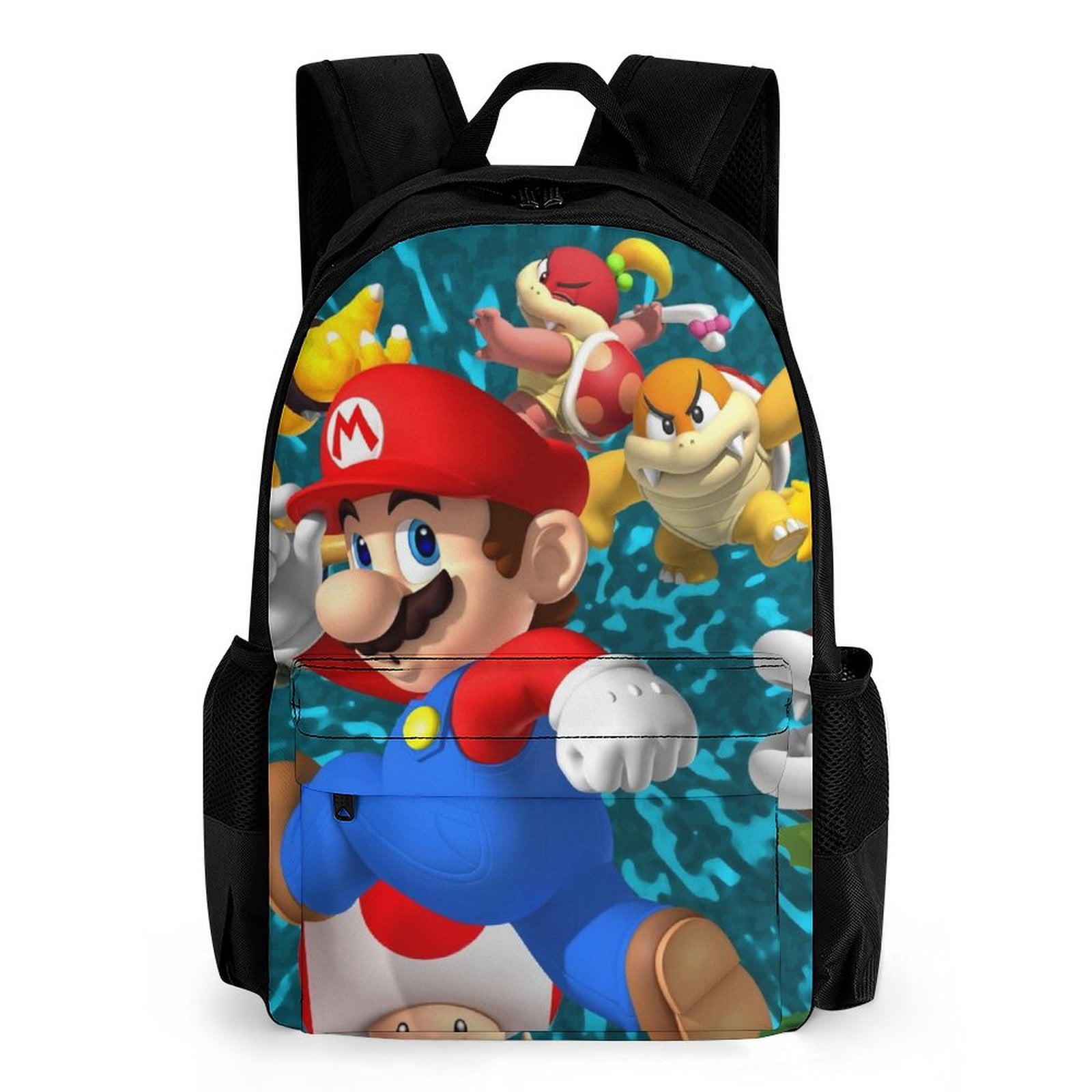Super Mario Brothers Backpack Laptop Bag Large Capacity Multipurpose ...