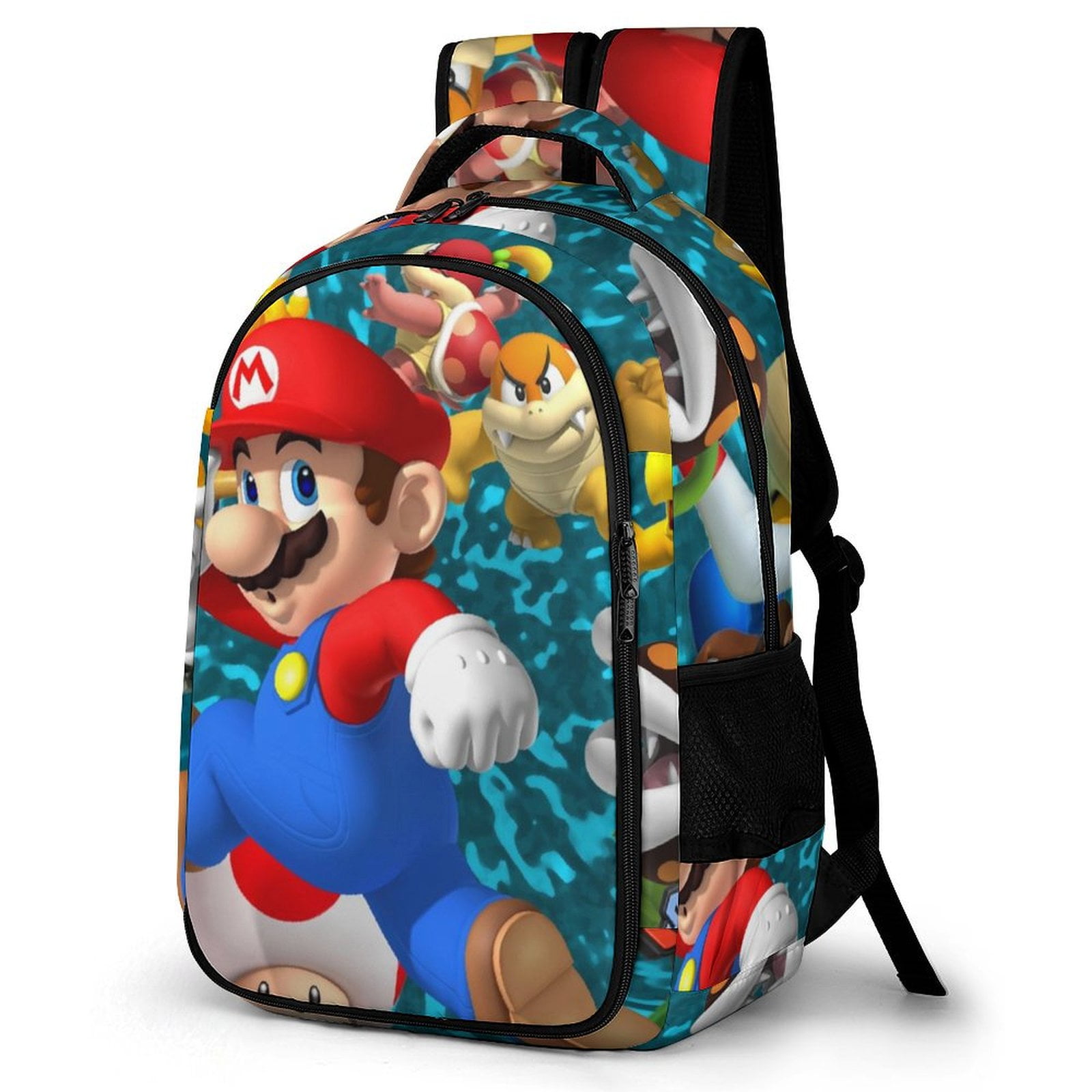 Super Mario Brothers Backpack Student Schoolbag Large Capacity Daypack ...