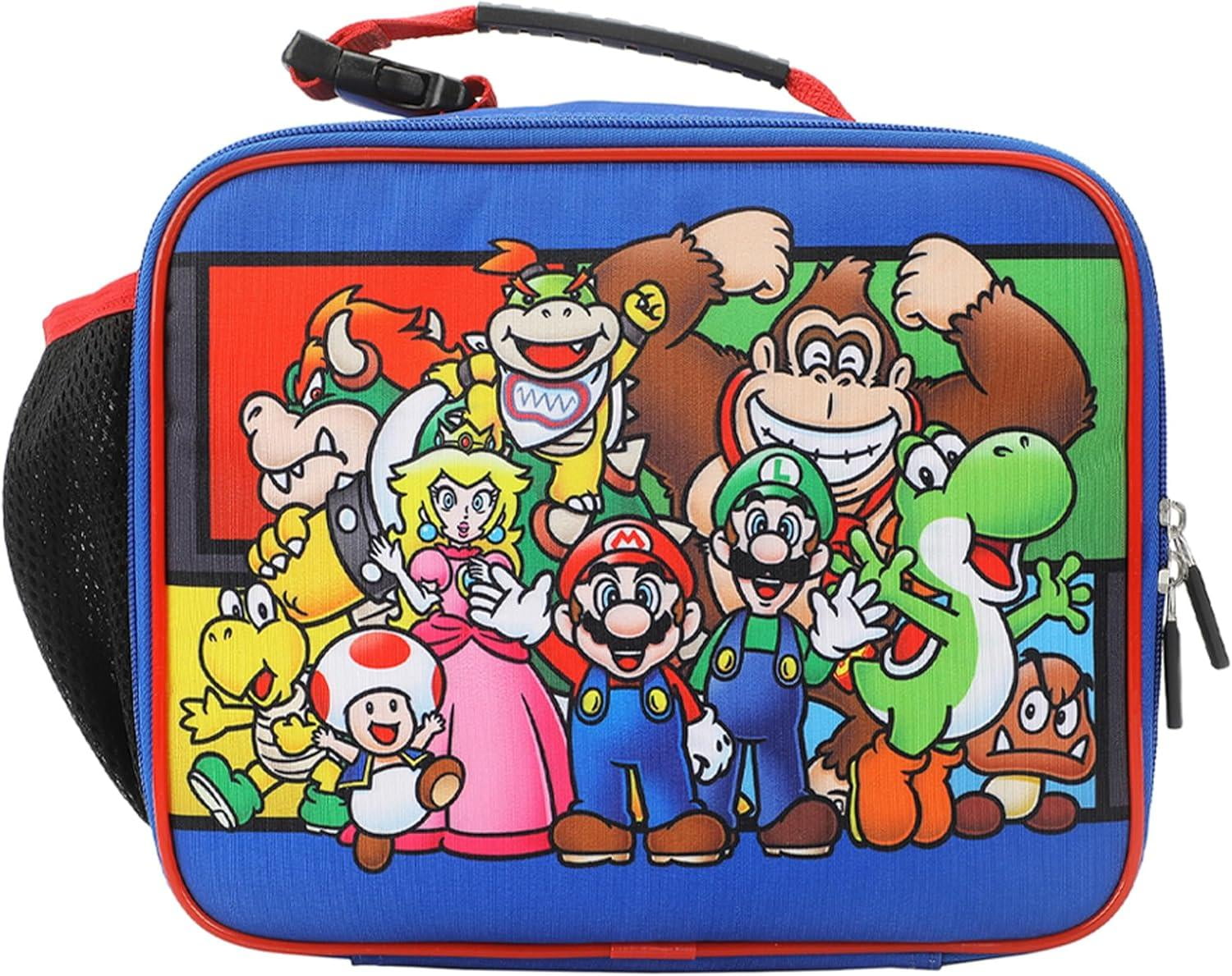 Super Mario Brothers Favorite Characters Insulated Lunch Kit - Walmart.com