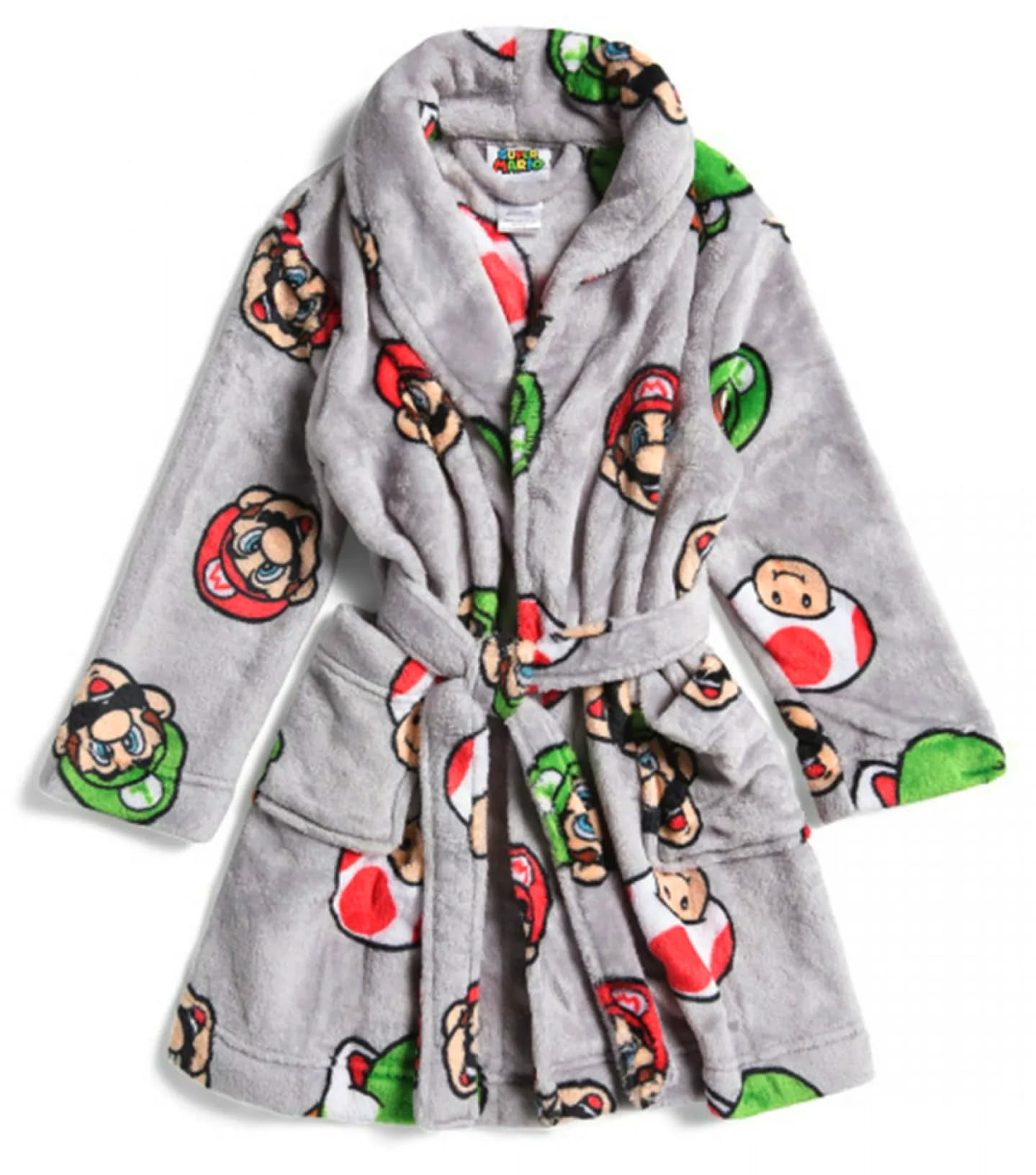 Super Mario Brothers Little Boys & Big Boys Knee Length Long Sleeve ...