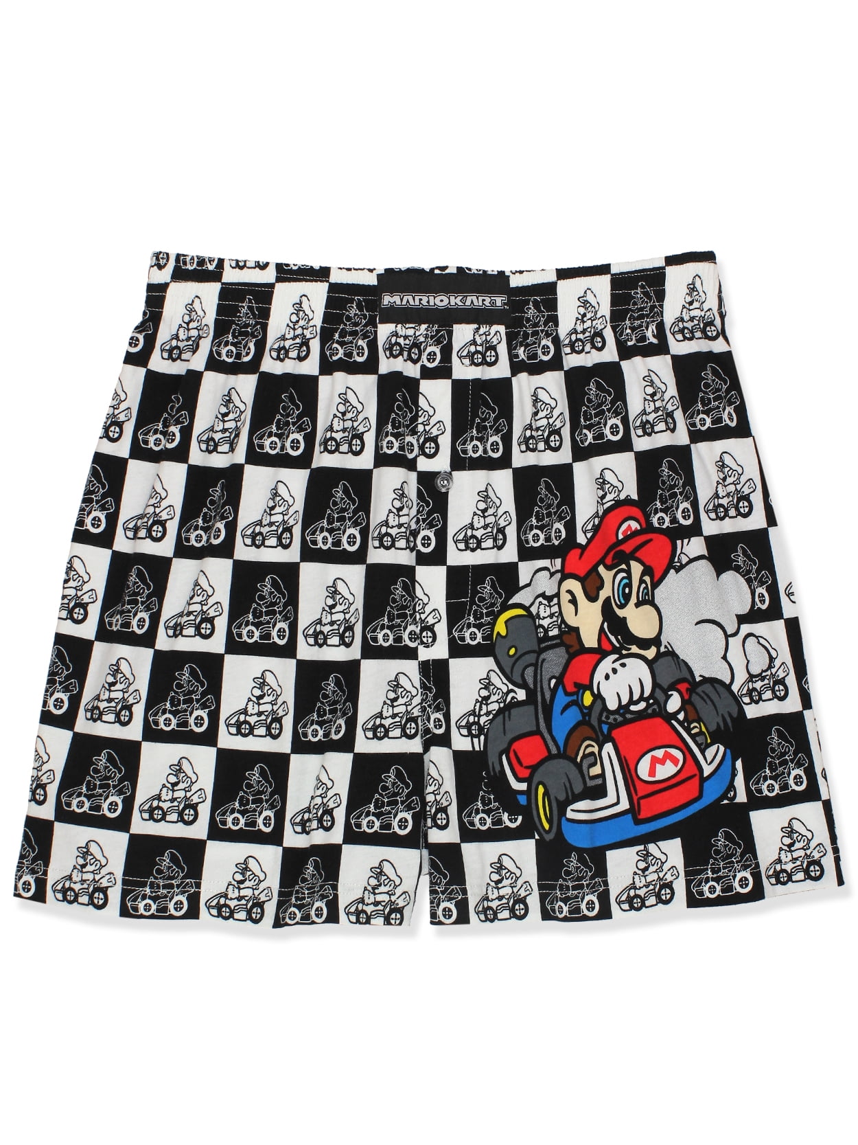 Super Mario Brothers Mario Kart Men's Male Boxer Shorts MF21604BX ...