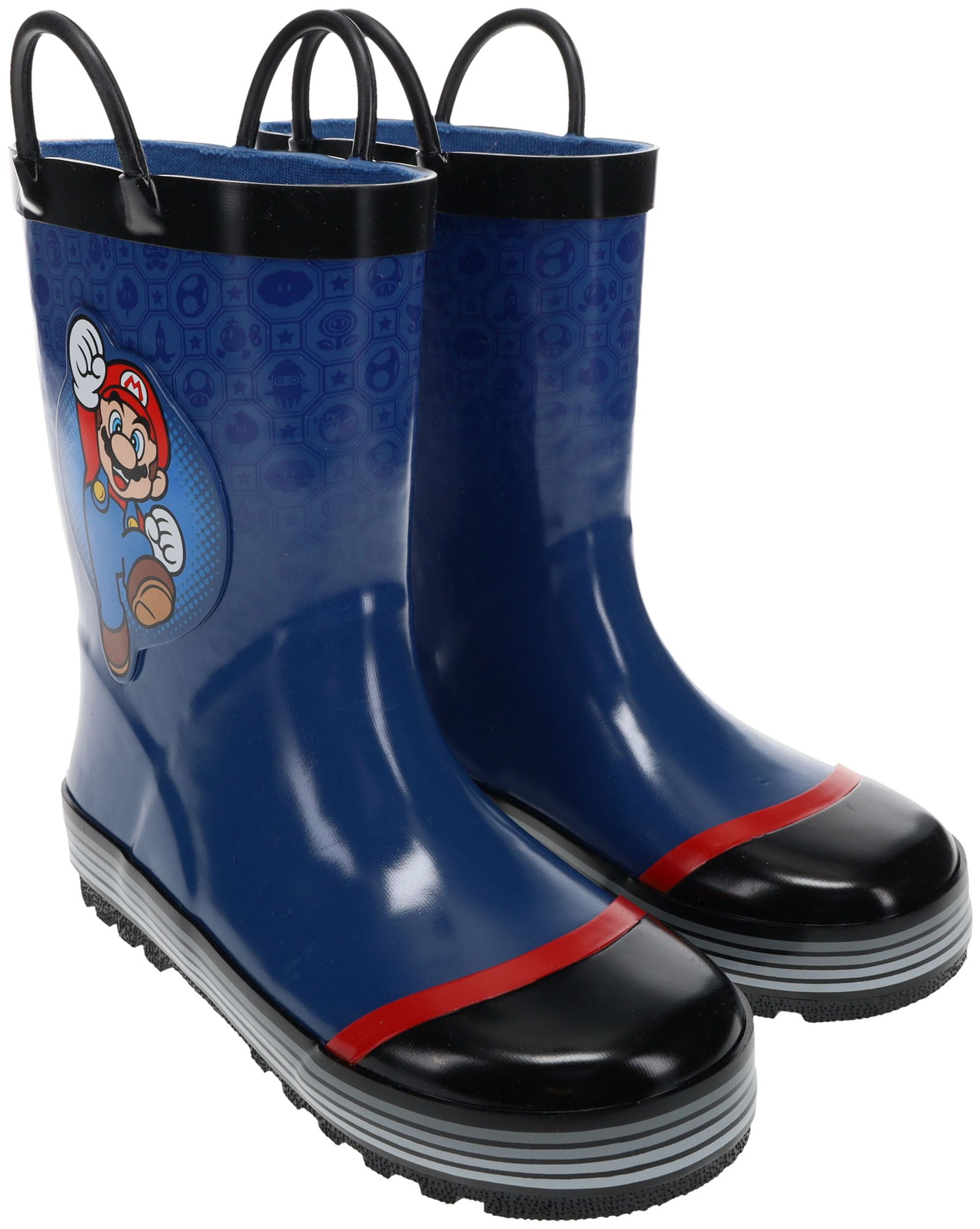 Super Mario Brothers Mario & Luigi Rain Boot for Kids, Nintendo, 100% ...