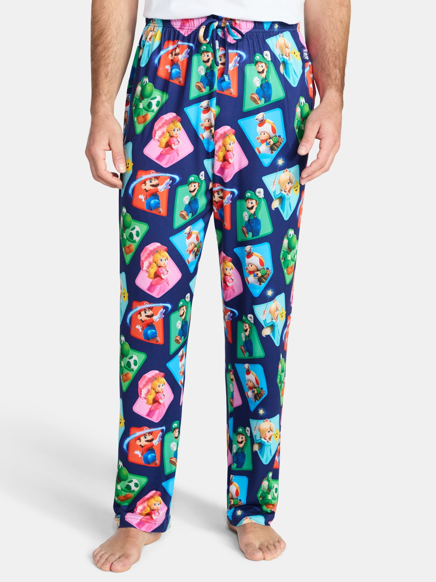 Super Mario Men’s Galaxy Movie Sleep Pants, Sizes S-2XL - Walmart.com