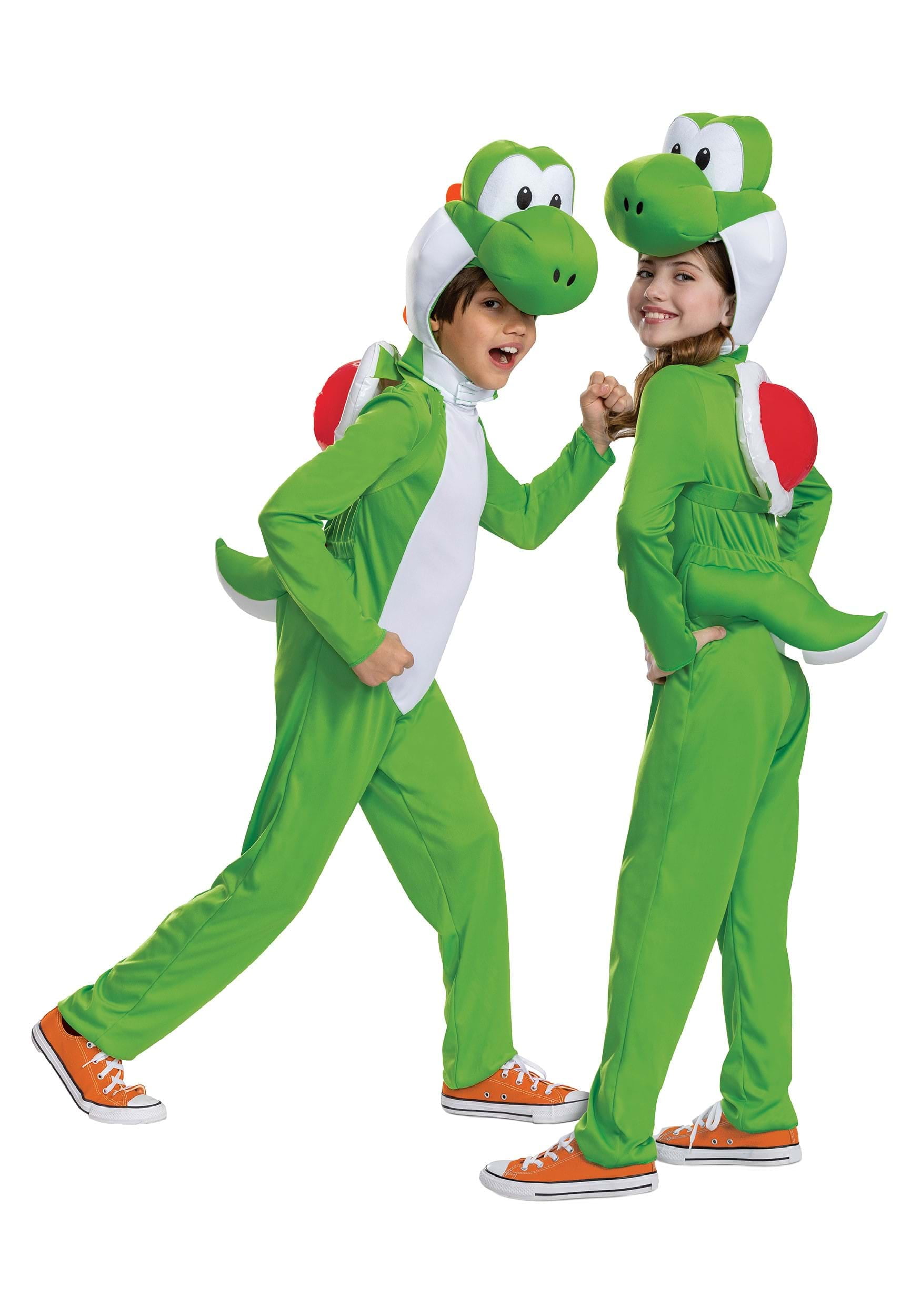 Super Mario Brothers Yoshi Deluxe Costume for Kids - Walmart.com