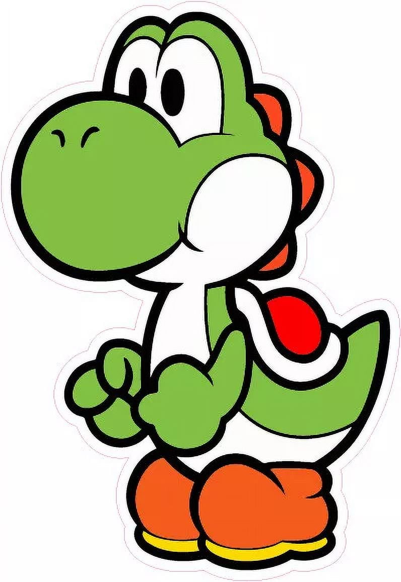 Super Mario Brothers Yoshi Sticker Window Decal Phone Decal Water ...