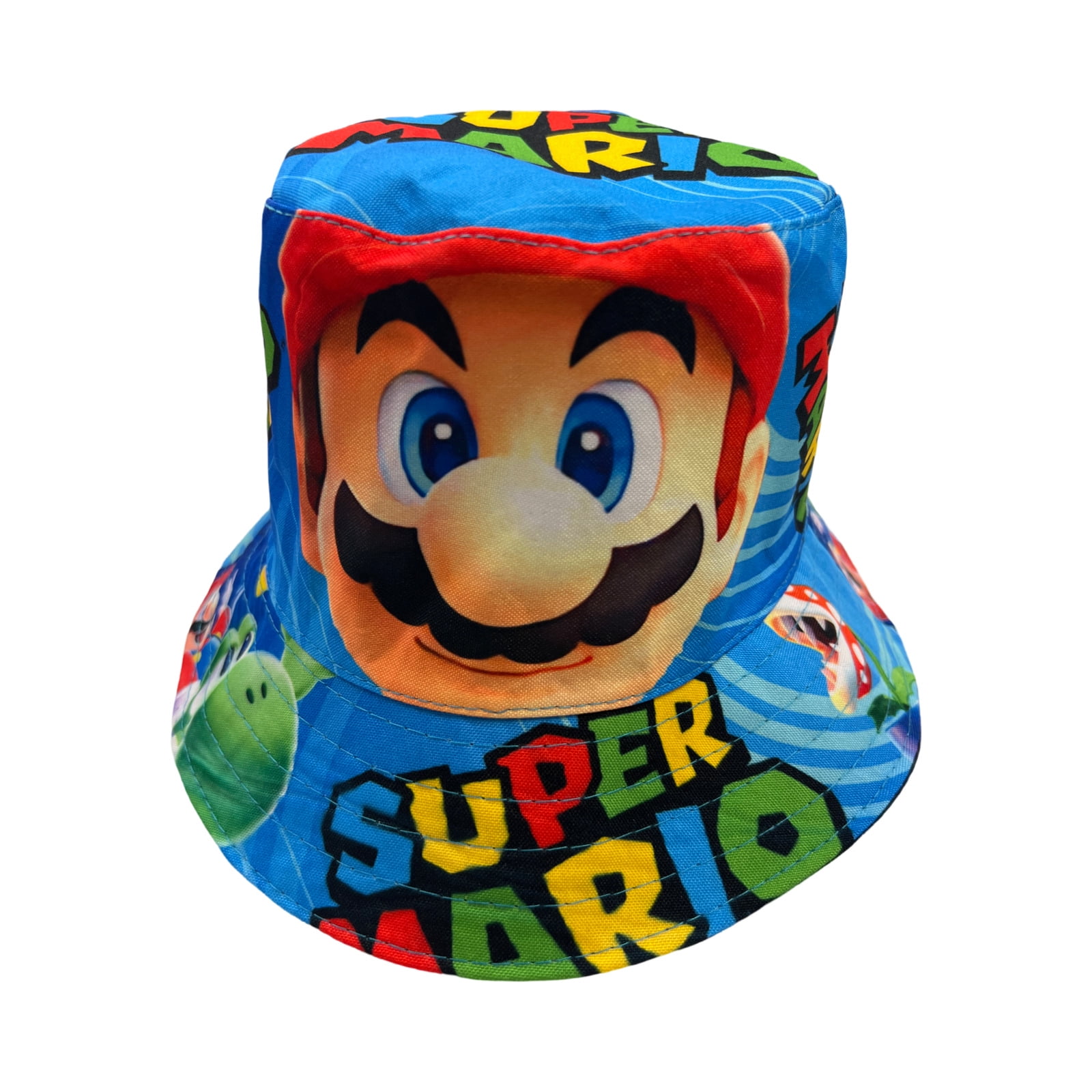 Super Mario Bucket Pink Hat Unisex - Walmart.com