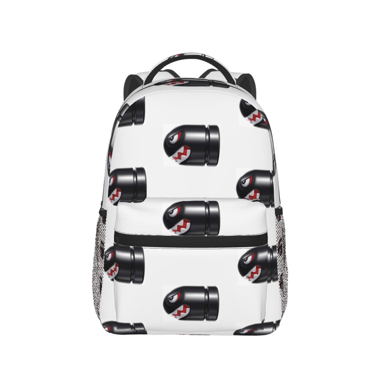 Super Mario Bullet Bill Backpack,Daypack Cute Cartoon Travel Backpack ...