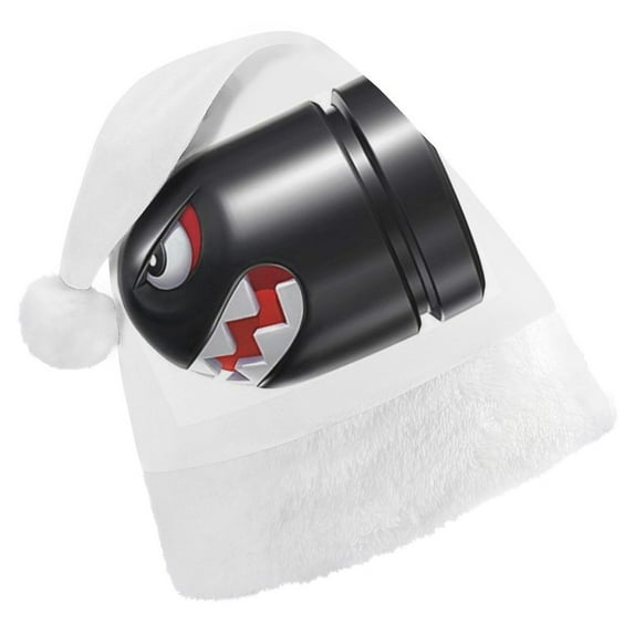 Super-Mario Bullet Bill Christmas Hat,Christmas Santa Hat,Holiday Hat ...