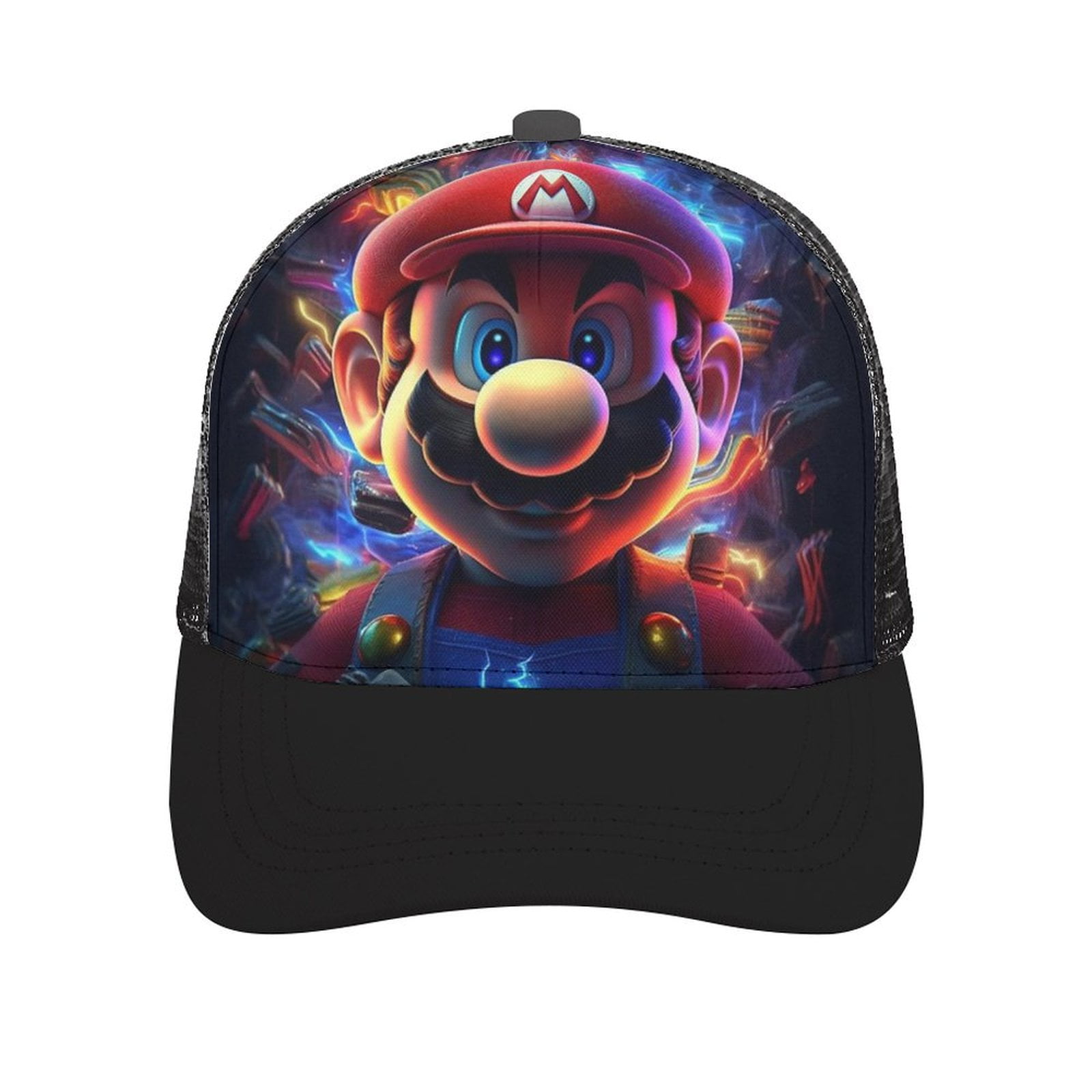 Super Mario Caps Breathable Baseball Cap Dad Hat Adjustable Casual ...