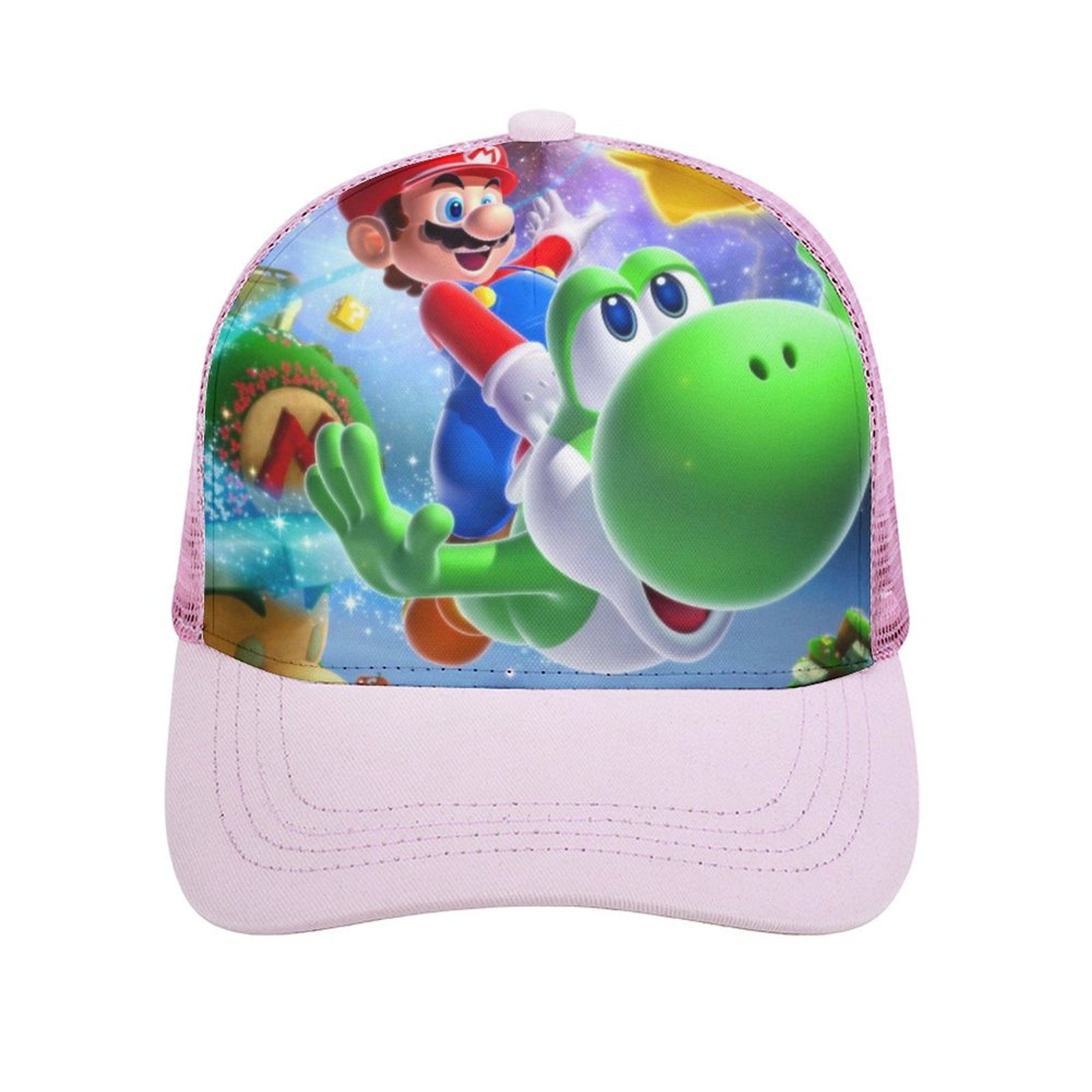 Super Mario Caps Breathable Baseball Cap Dad Hat Adjustable Casual ...