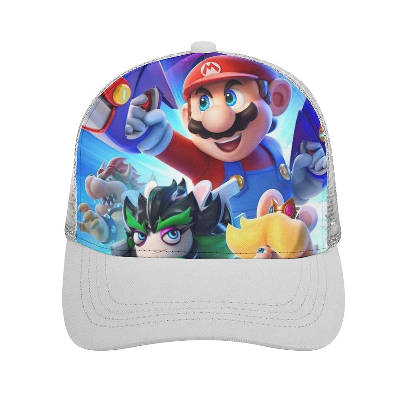 Super Mario Caps Breathable Baseball Cap Dad Hat Adjustable Casual ...