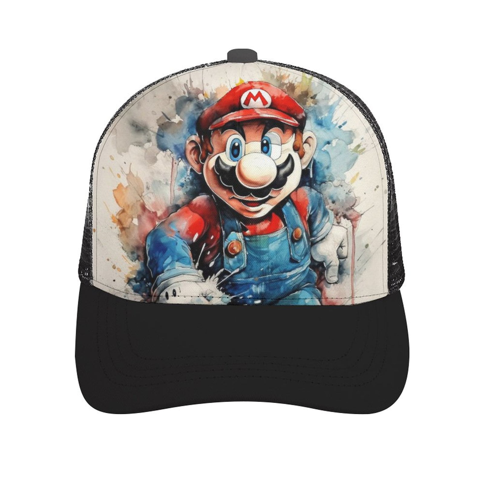 Super Mario Caps Breathable Baseball Cap Dad Hat Adjustable Casual ...